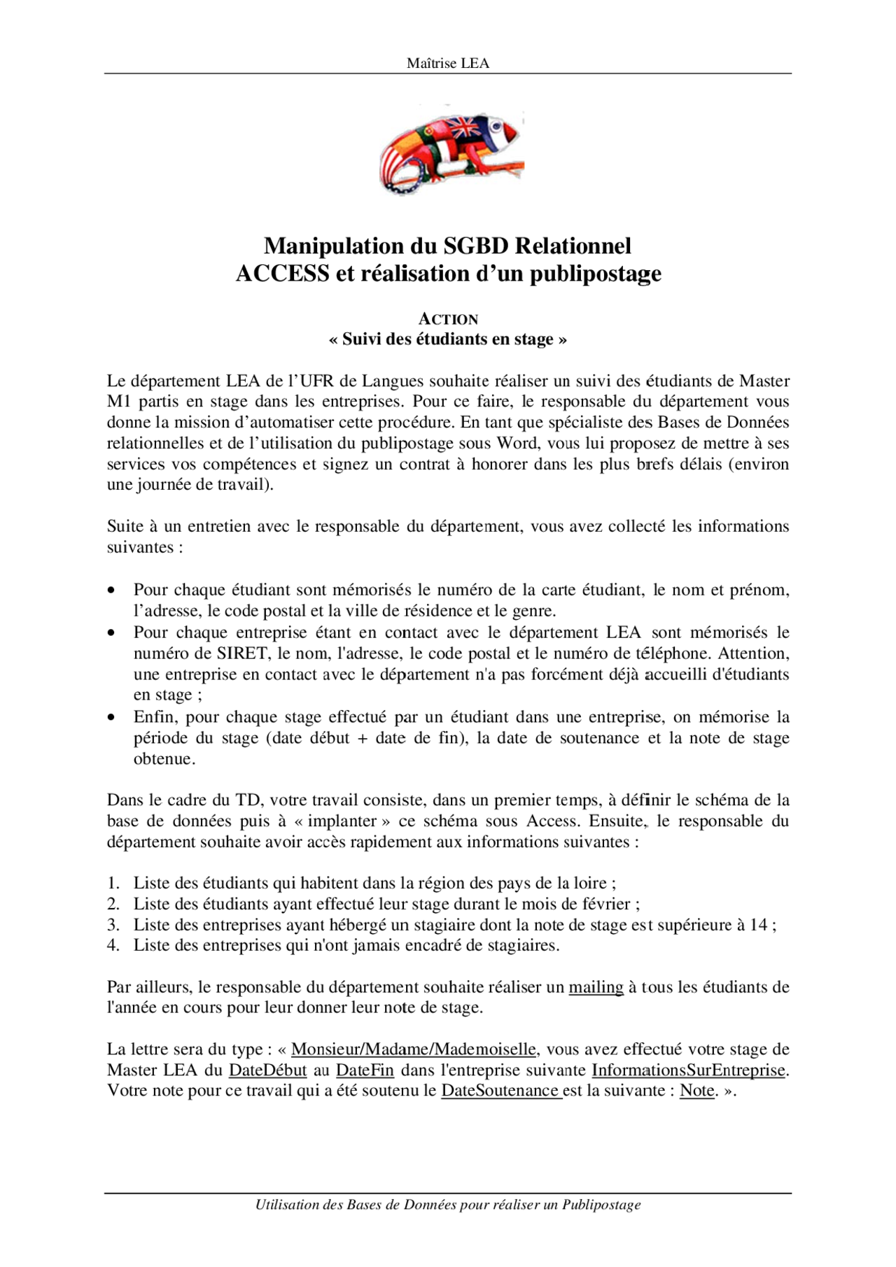 Notes Sur Des études Dinformatique Docsity