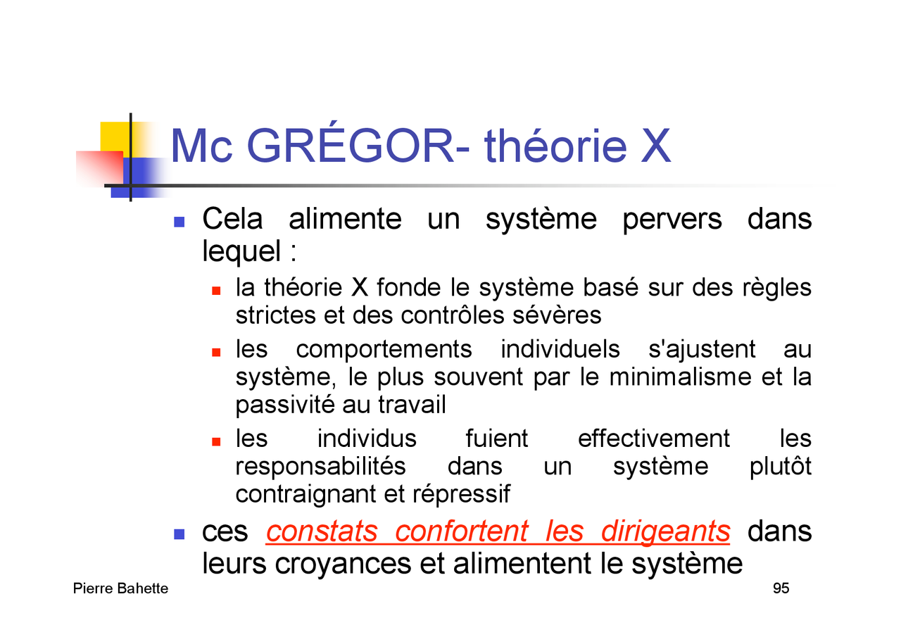 Notes Sur Les Théories Des Organisations 3° Partie Docsity