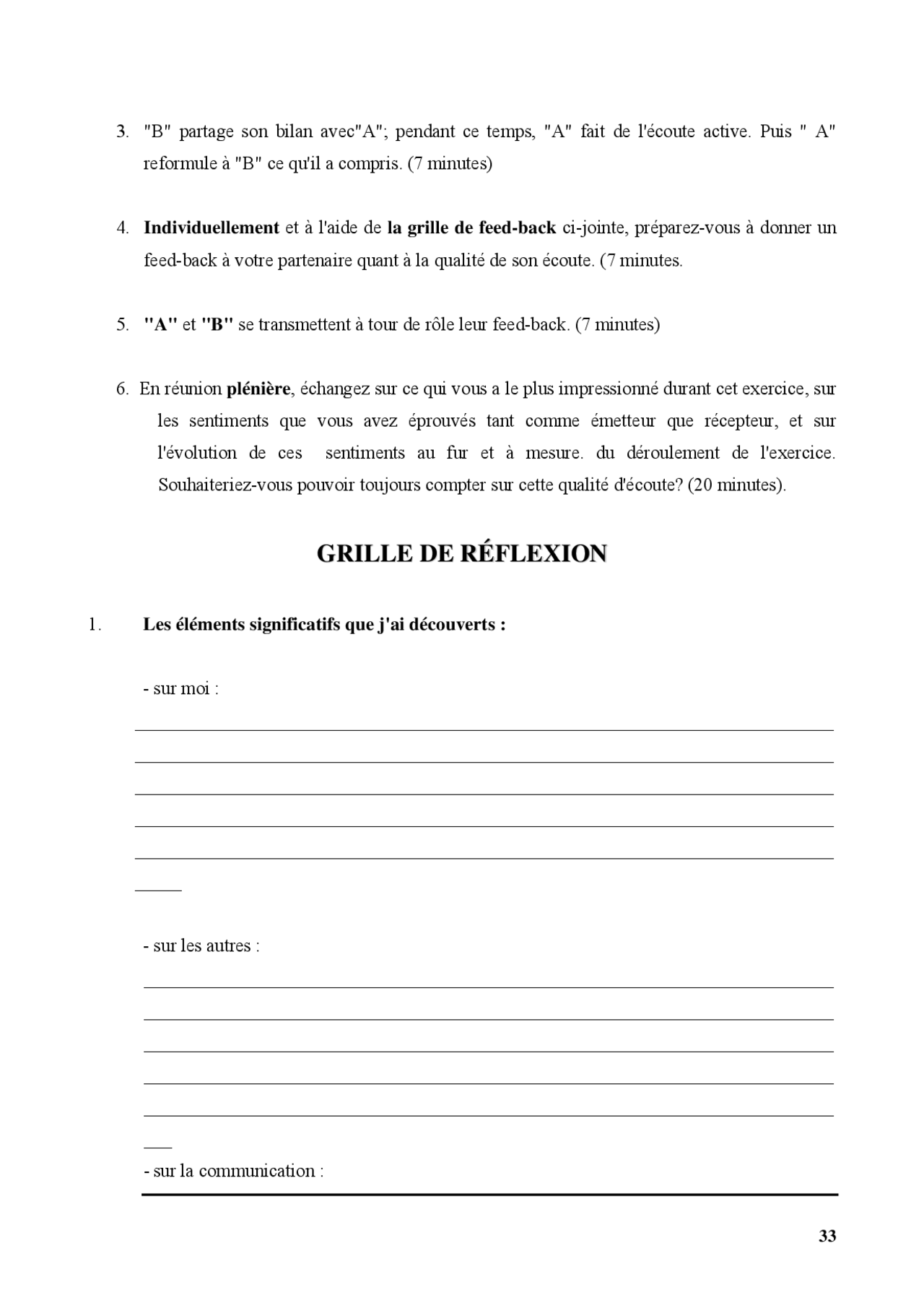 Notes Sur Le Module De Communication Orale 2° Partie Notes C