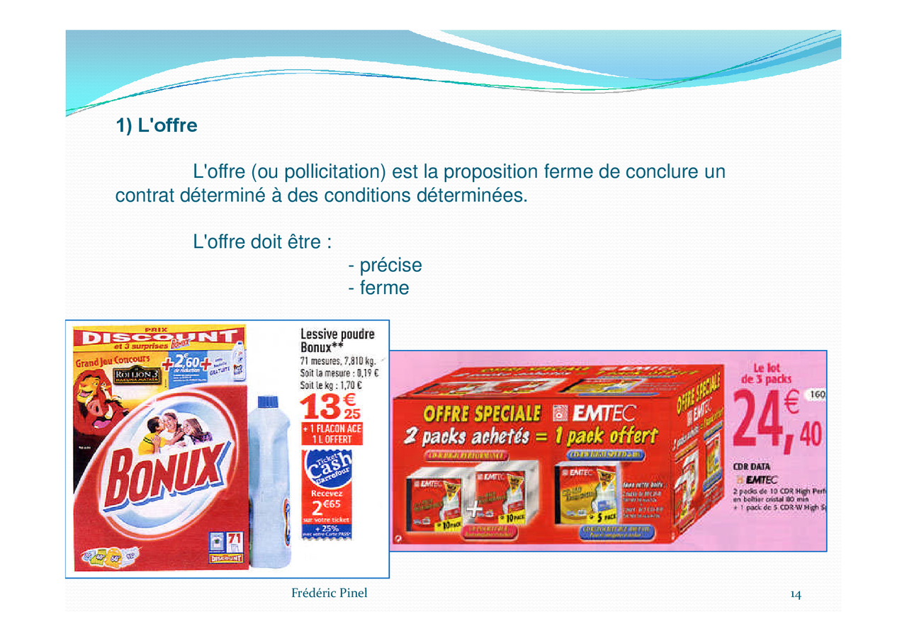 Notes Sur Le Contrat 2° Partie Docsity