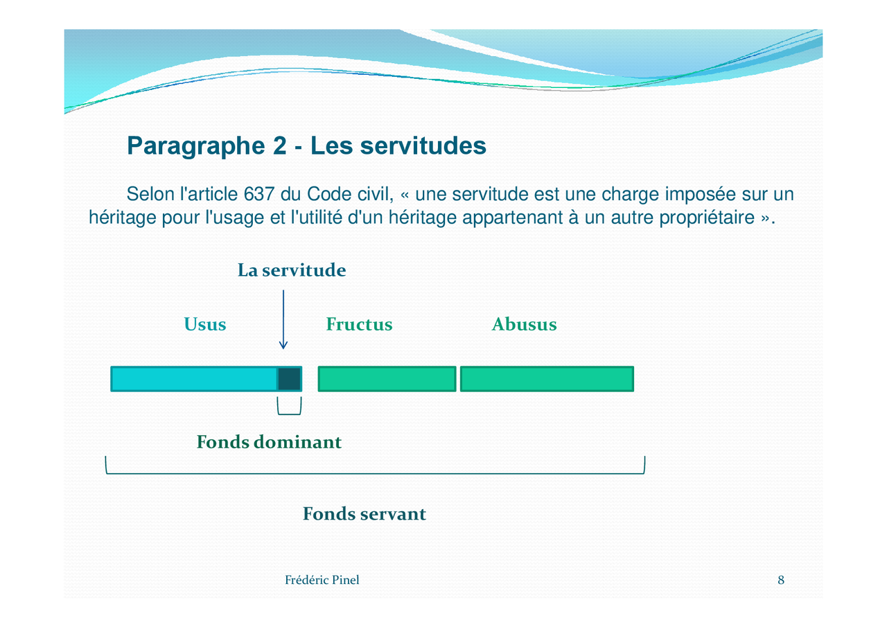 Notes Sur La Classification Des Droits 2° Partie Docsity