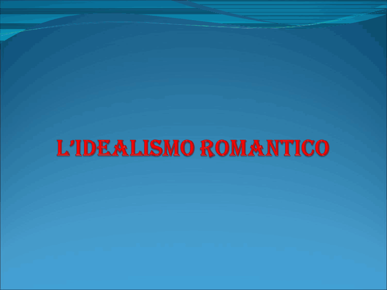 Idealismoromanticoslides Docsity