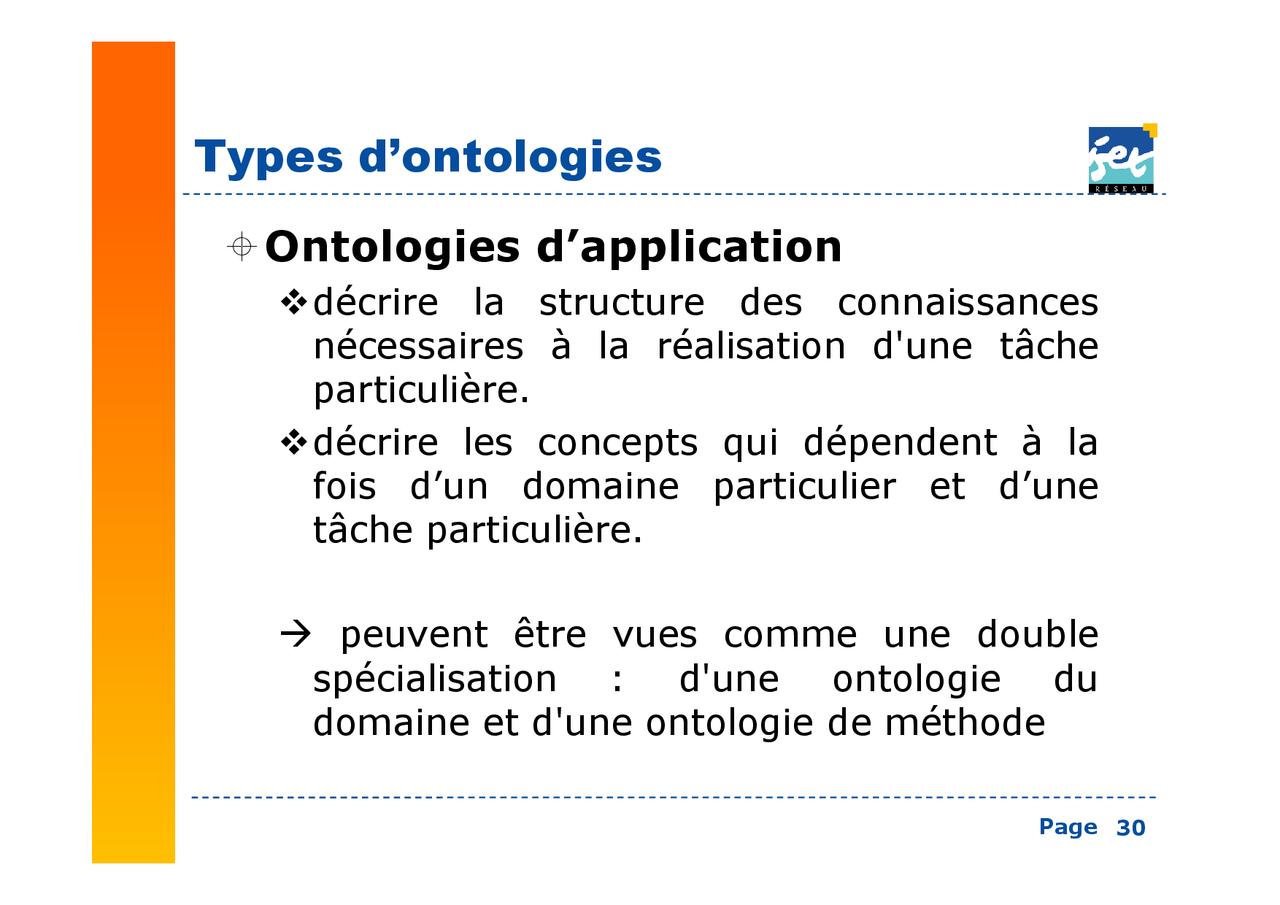 Notes Sur Les Ontologies 3° Partie Docsity