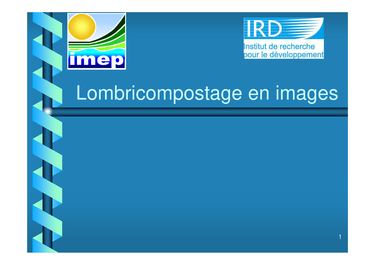 Notes Sur Le Lombricompostage En Images 1° Partie Docsity