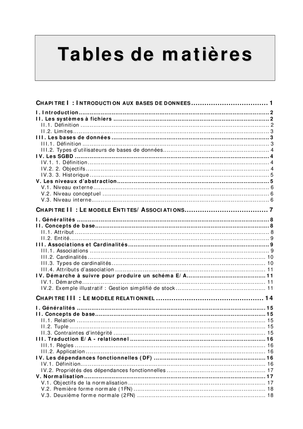 Notes Sur Les Principes De Base Dinformatique 1° Partie Docsity