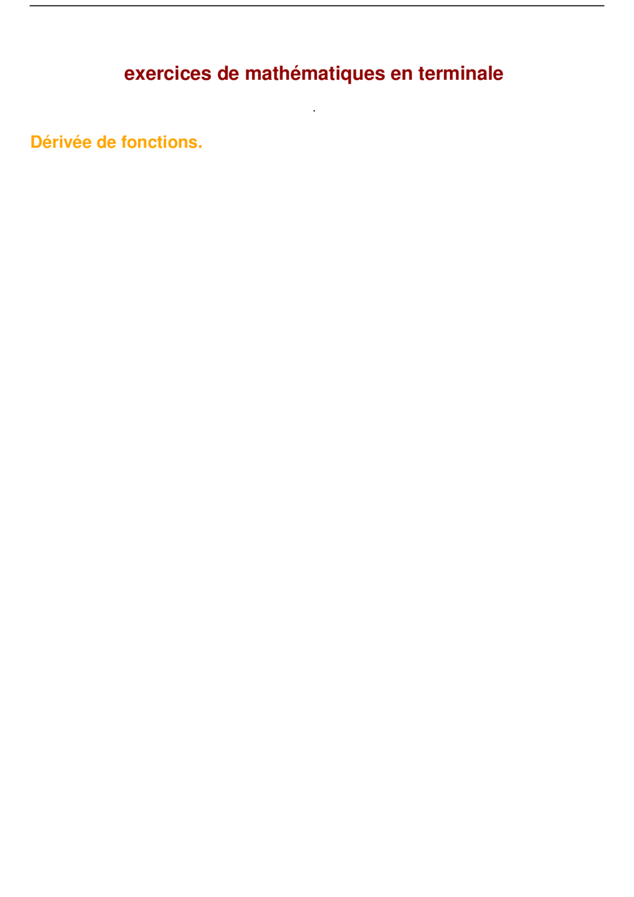 Exercices De Mathématiques En Sixième Docsity