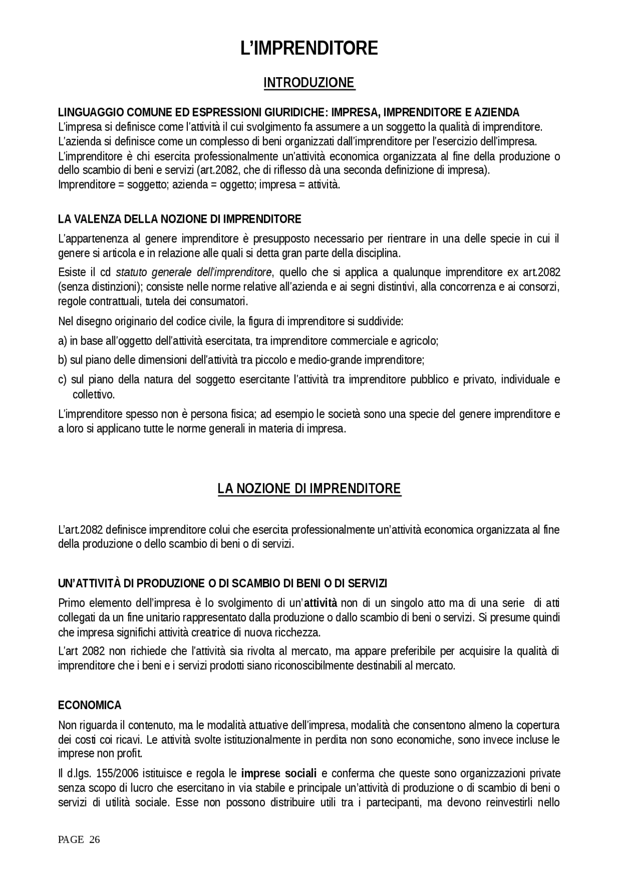 Limprenditore Presti Rescigno Docsity