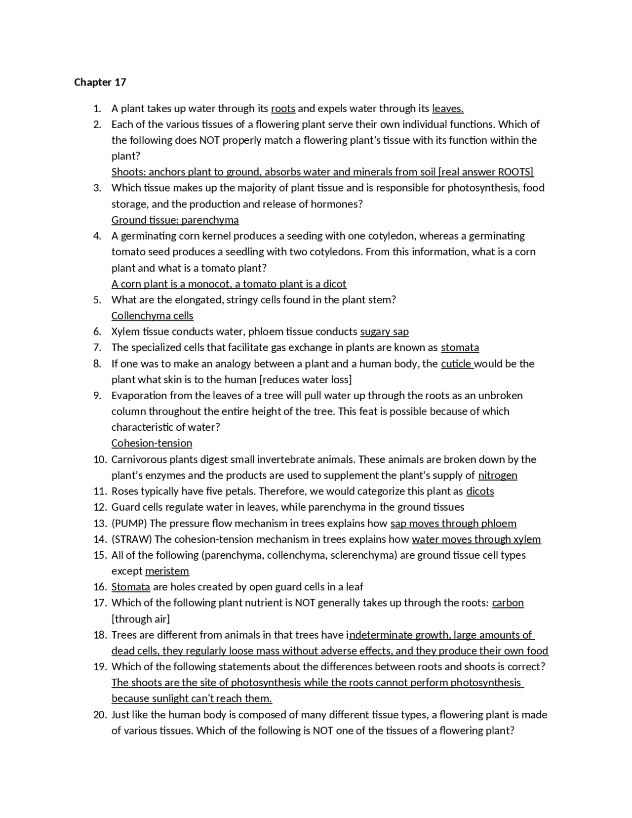 Midterm Exam 4 Review Applied Biological Diversity And Ecology Bio