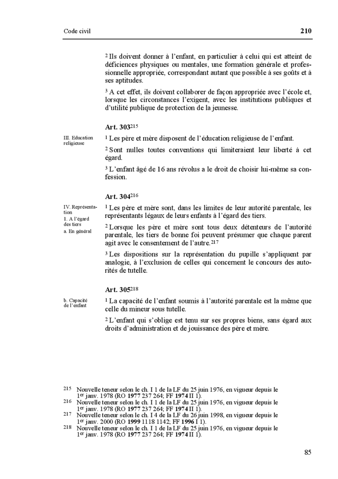 Notes Sur Les Principes Du Code Civil Suisse 2° Partie Docsity