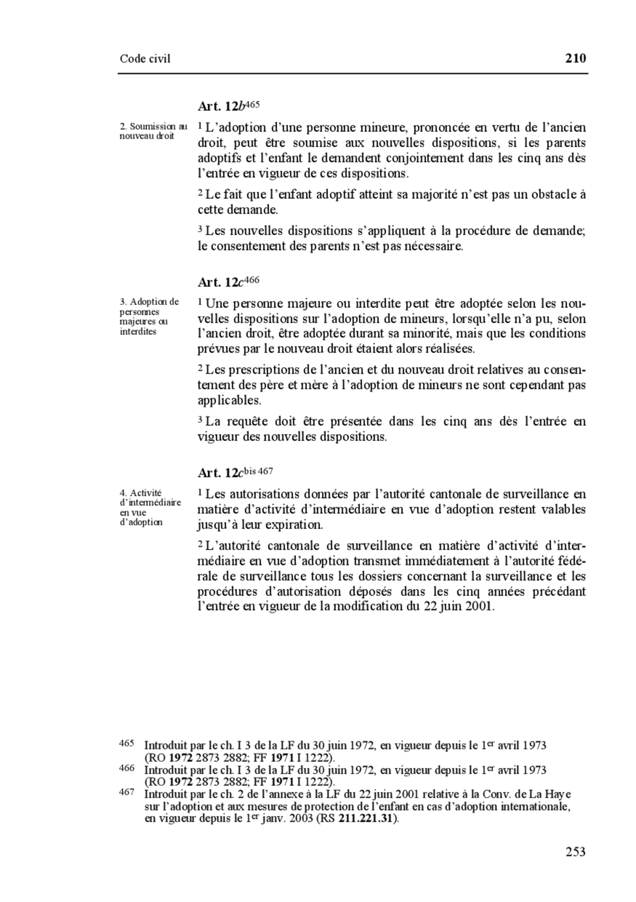 Notes Sur Les Principes Du Code Civil Suisse 4° Partie Docsity