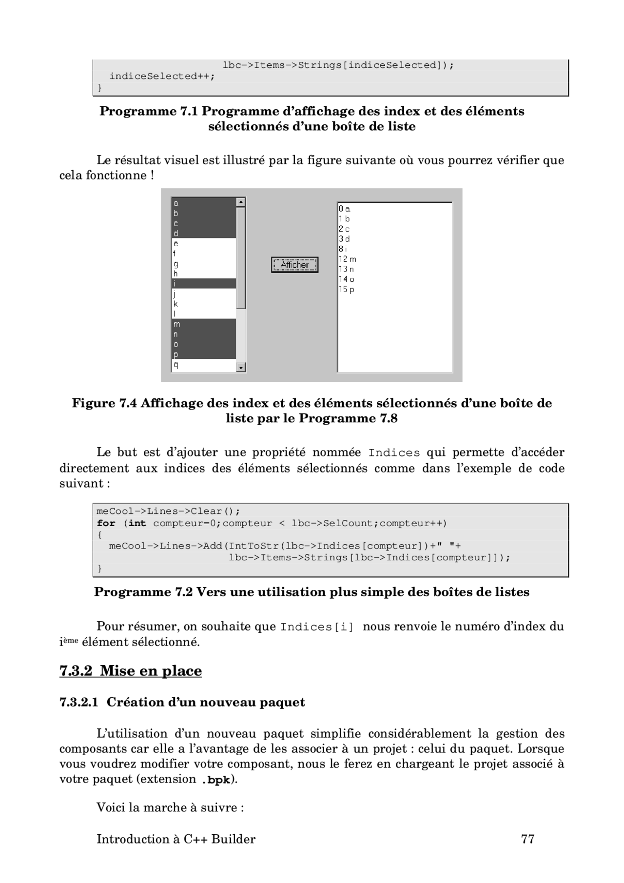 Notes Sur Lintroduction à C Builder 3° Partie Docsity