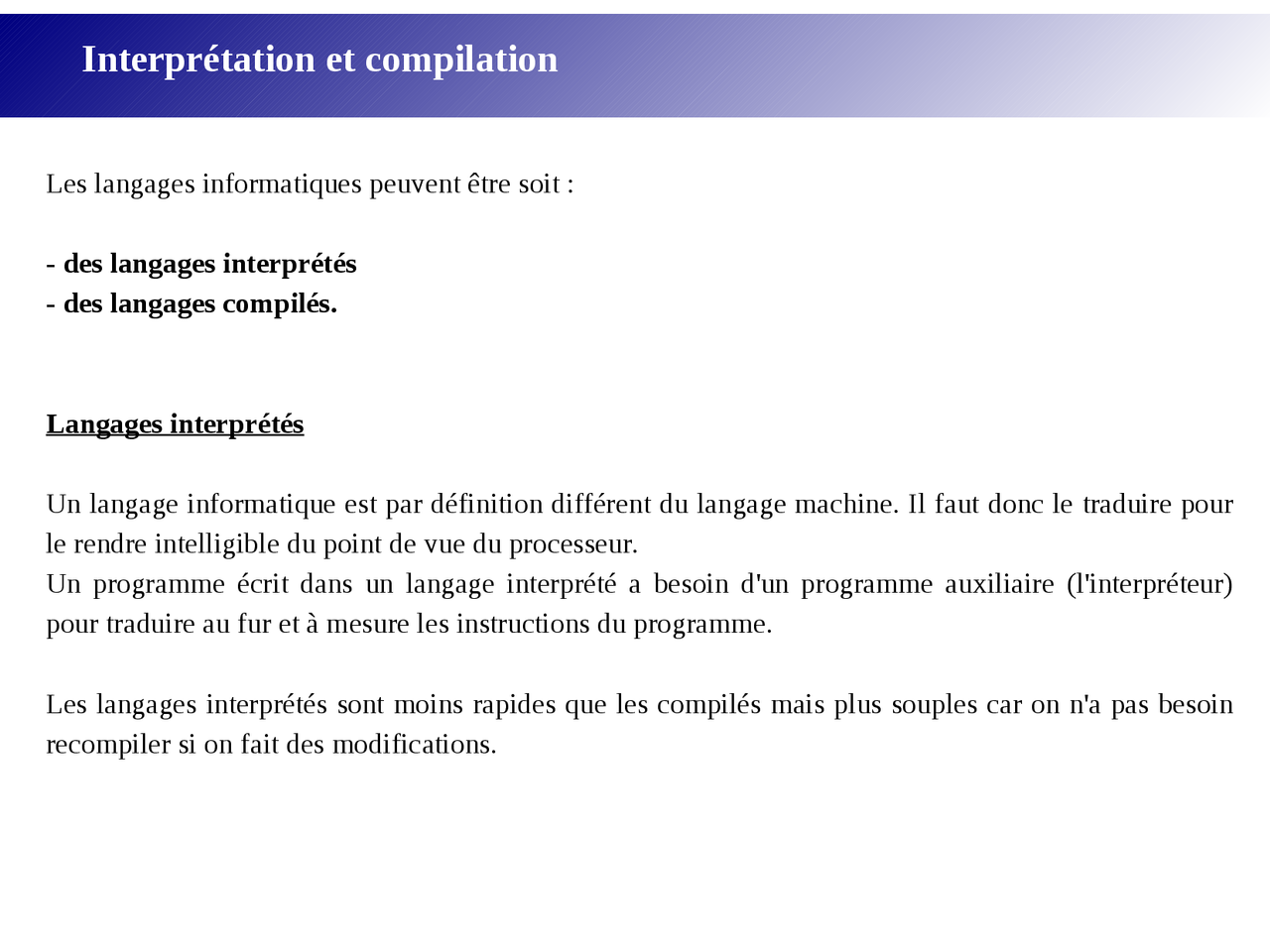 Notes Sur Lalgorithmique Et Programmation 2° Partie Docsity