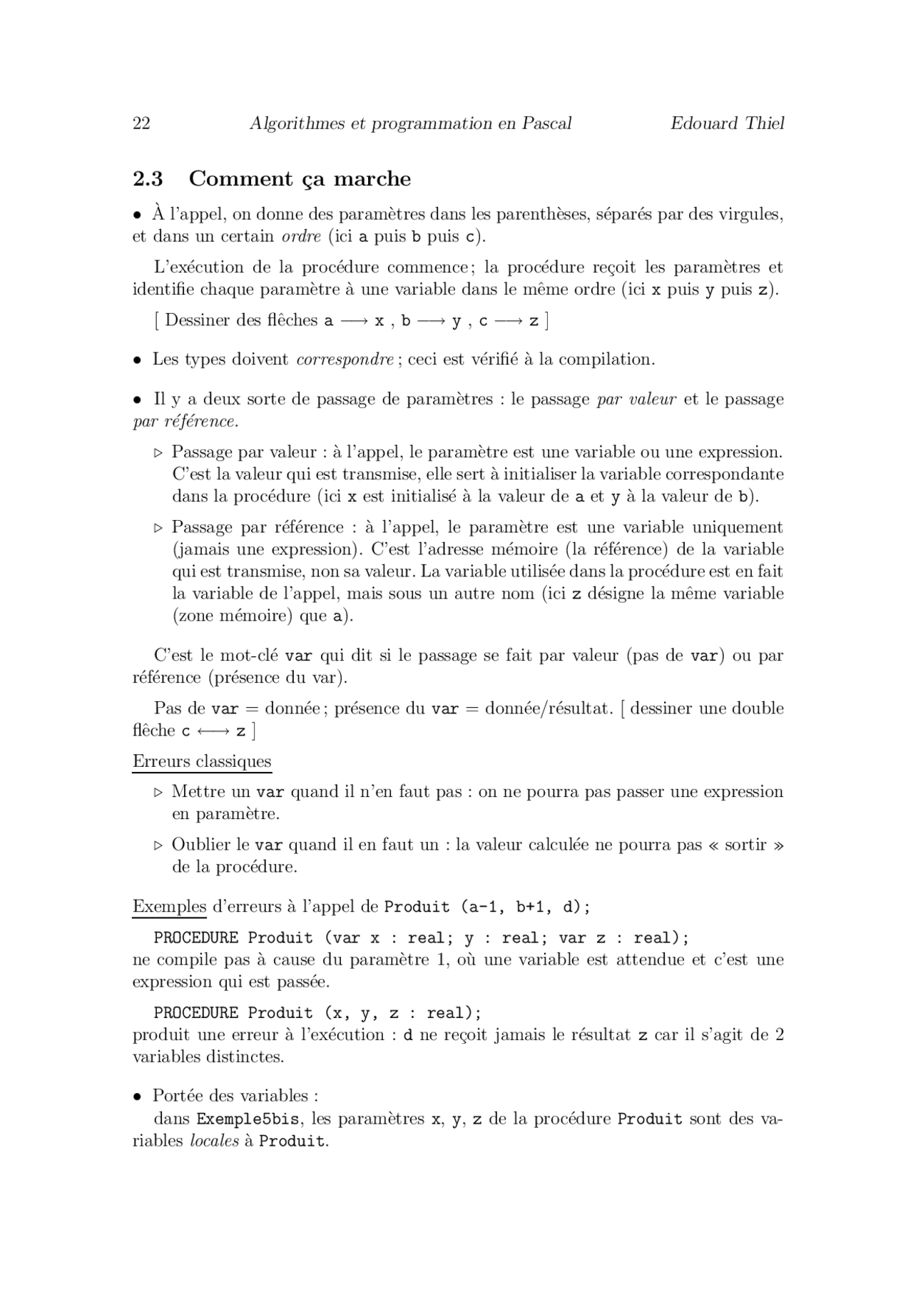 Notes sur l'algorithmes et programmation en Pascal - 2° partie - Docsity Notes sur l'algorithmes et programmation en Pascal - 2° partie - Docsity