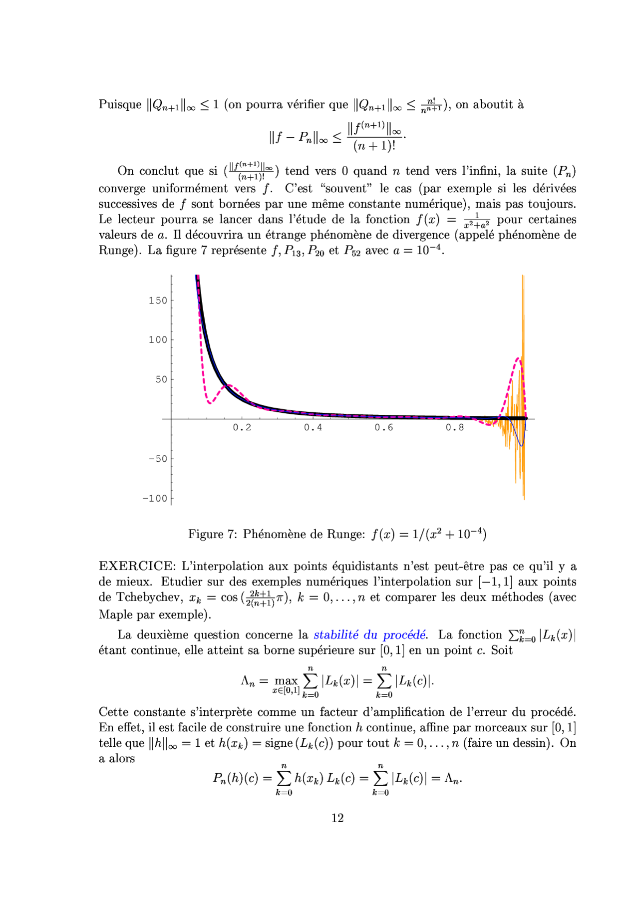 Notes Sur Les Suites Et Les Séries De Fonctions 2° Partie Docsity