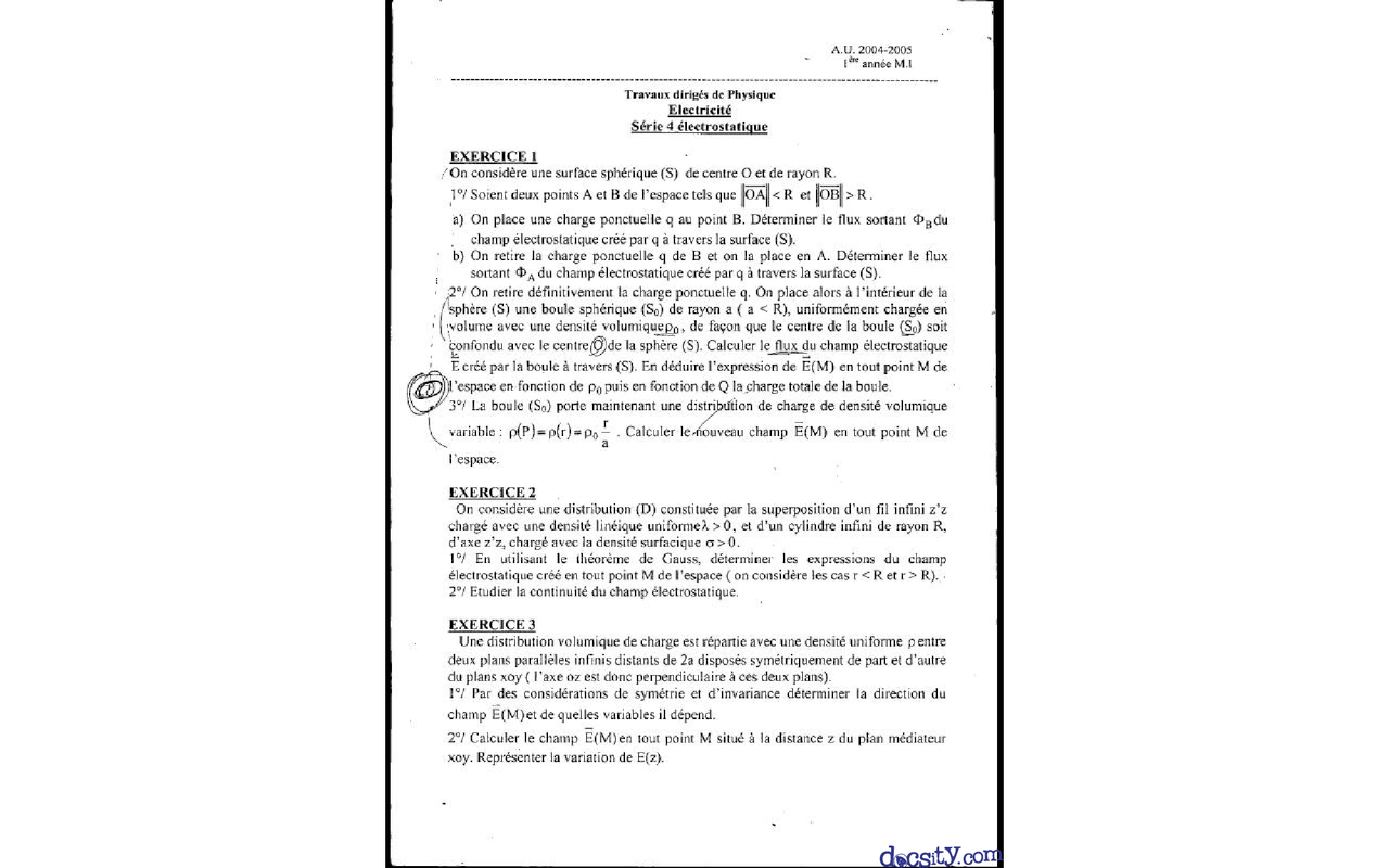 Notes Sur Le Thème De Lélectricité 2 Notes Mathématiques Docsity