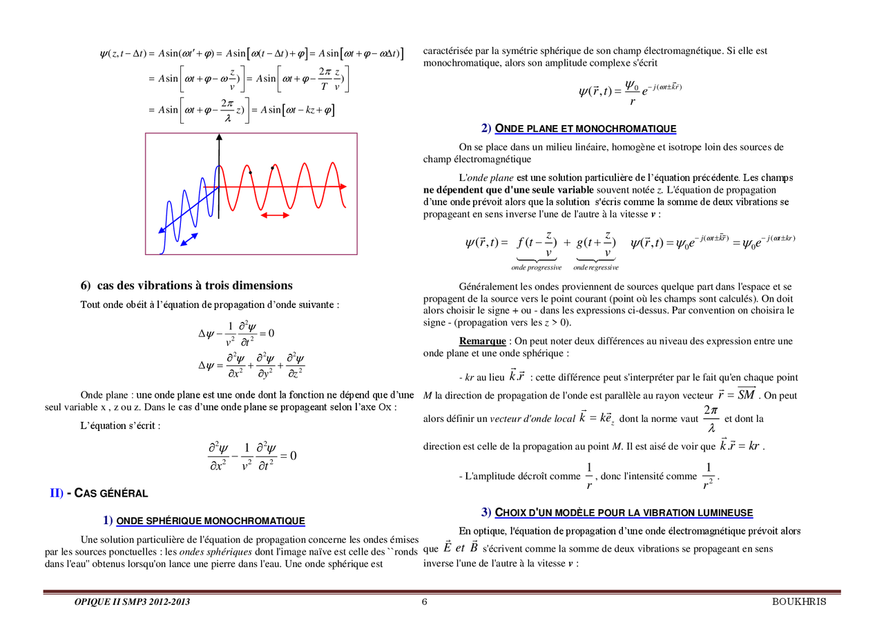 Notes Sur Le Rappel Doptique Géométrique 2° Partie Docsity