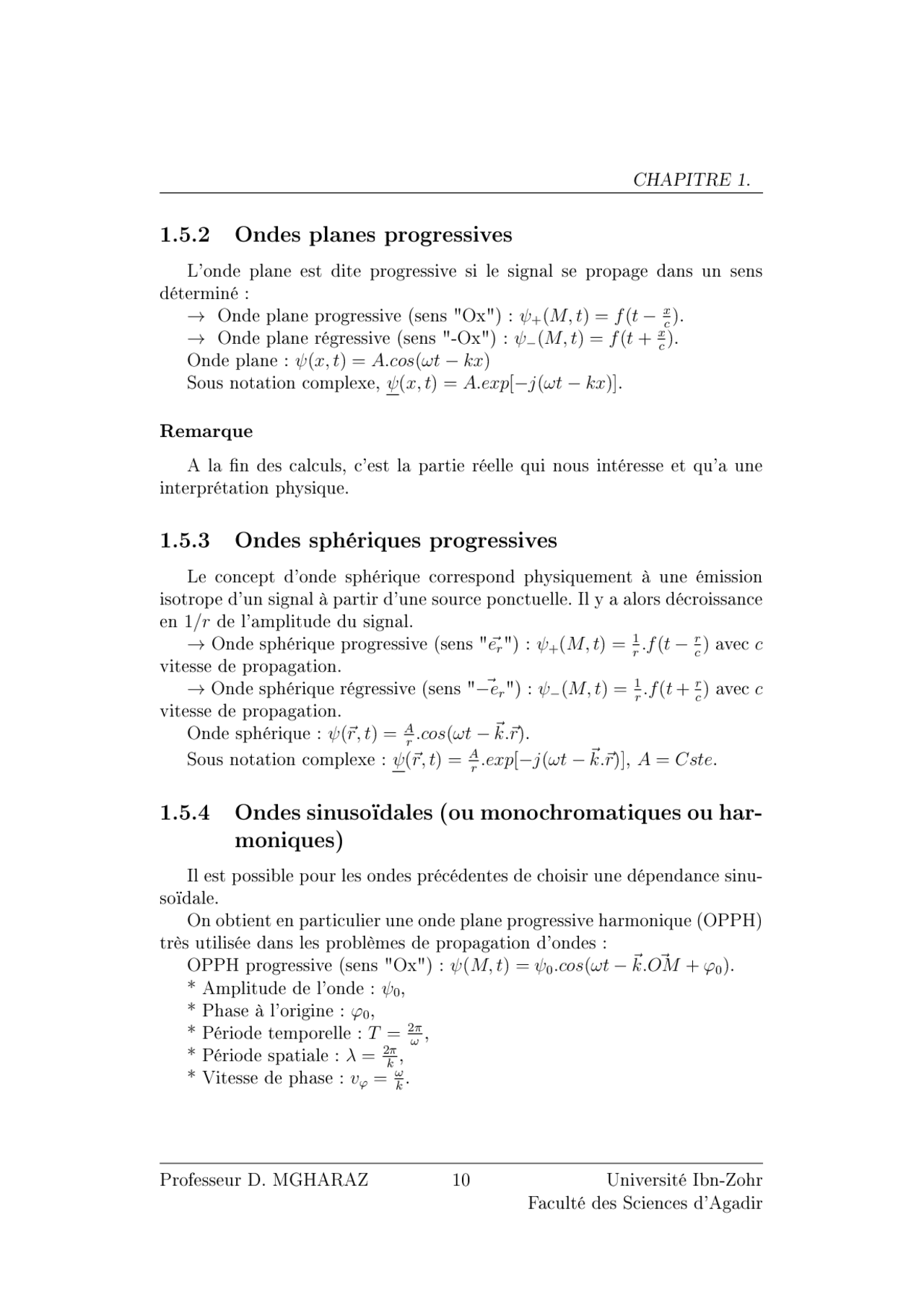 Notes Sur Loptique Physique 2° Partie Docsity