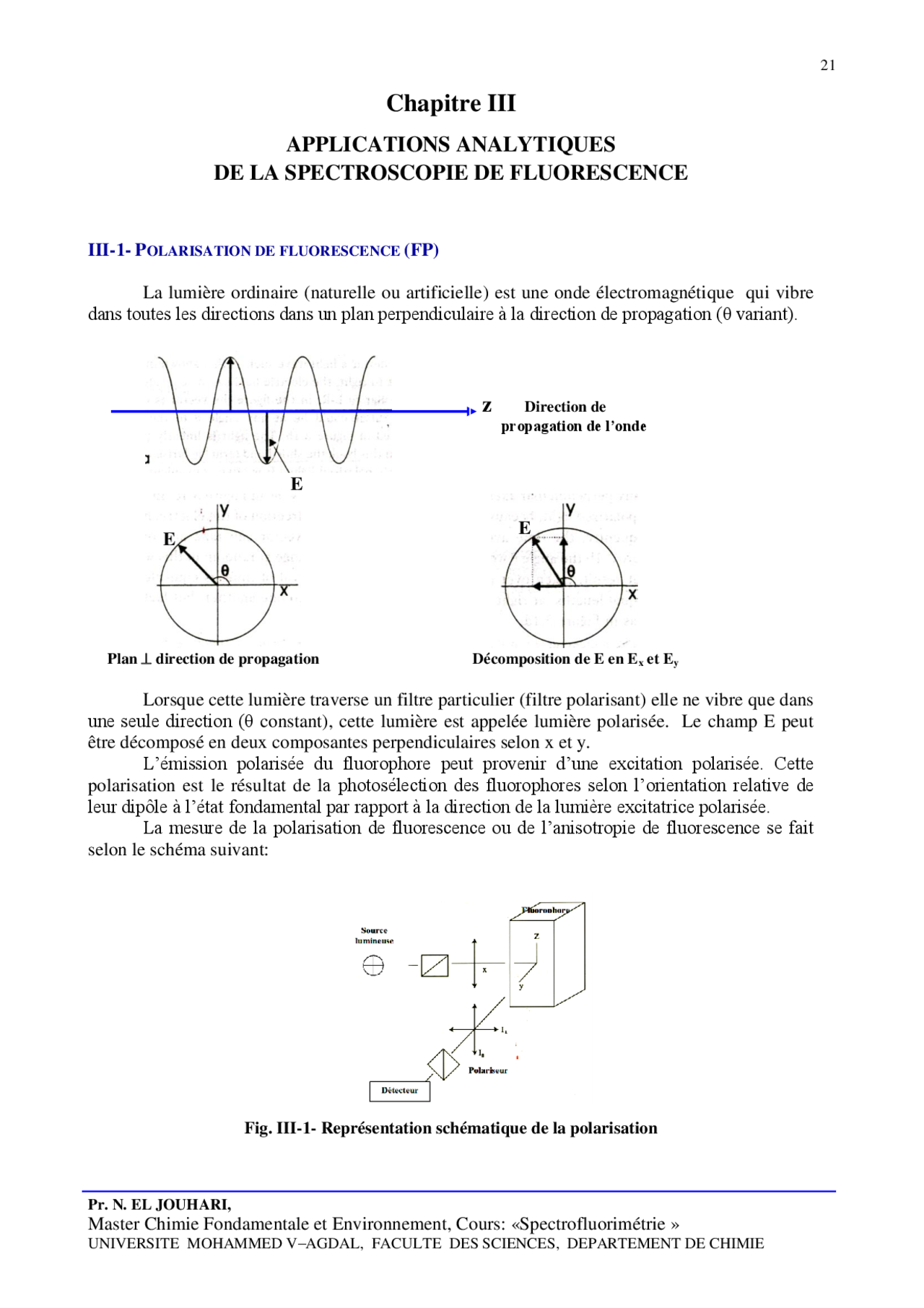 Notes Sur Les Applications Analytiques De La Spectroscopie De