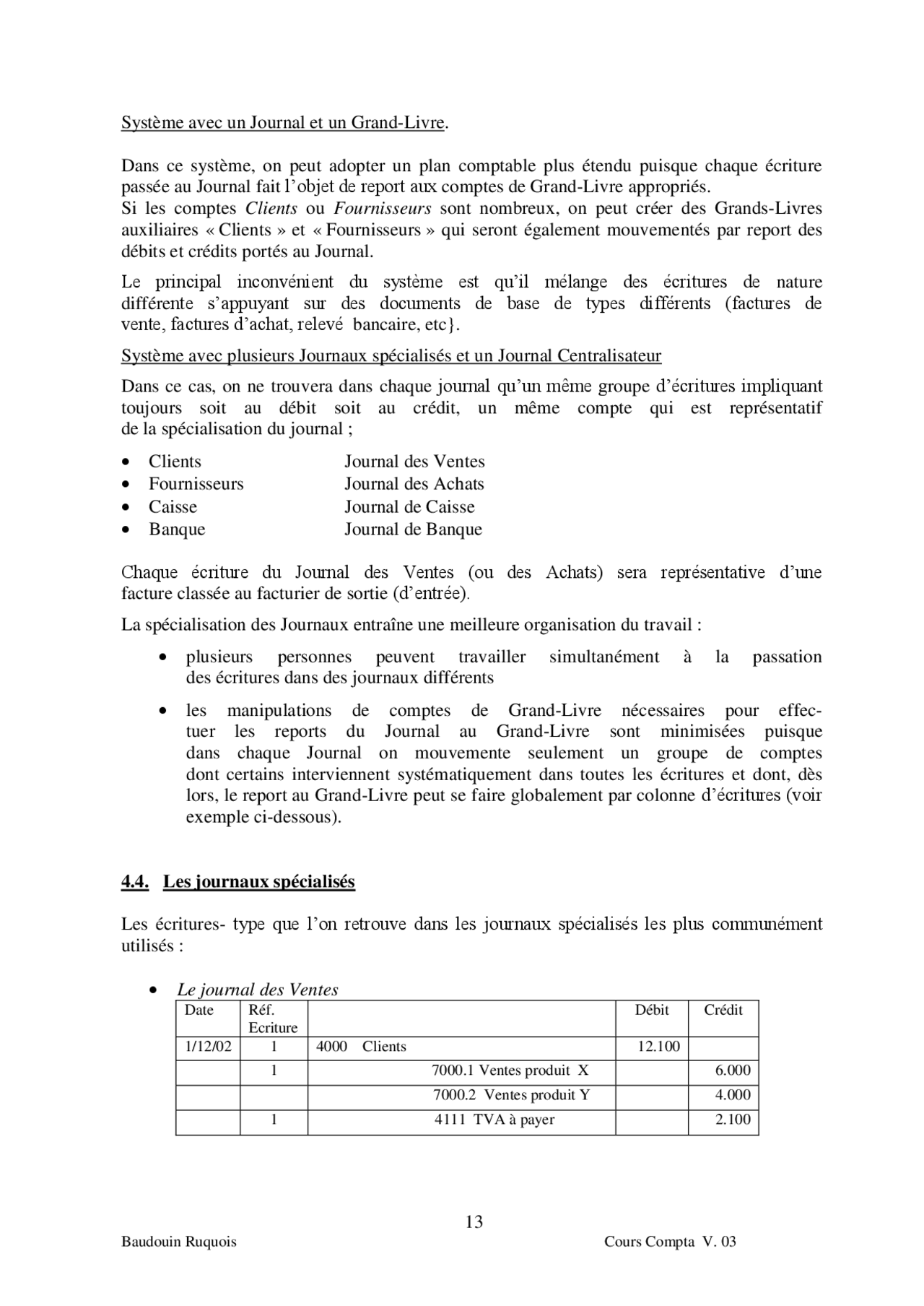 Notes Sur La Compatibilité Approfondie 2° Partie Docsity