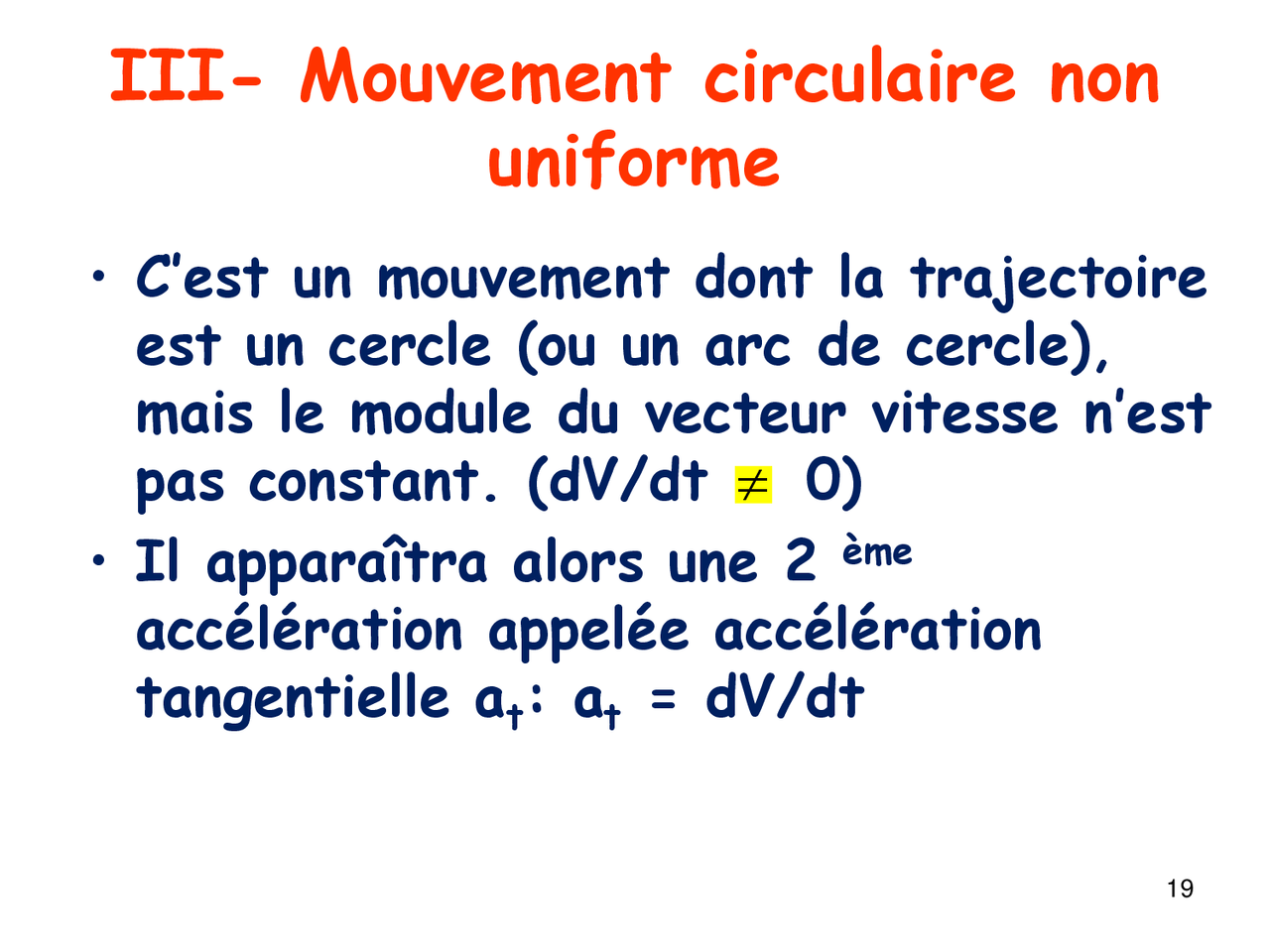 Notes Sur Les Mouvements Particuliers 3° Partie Docsity