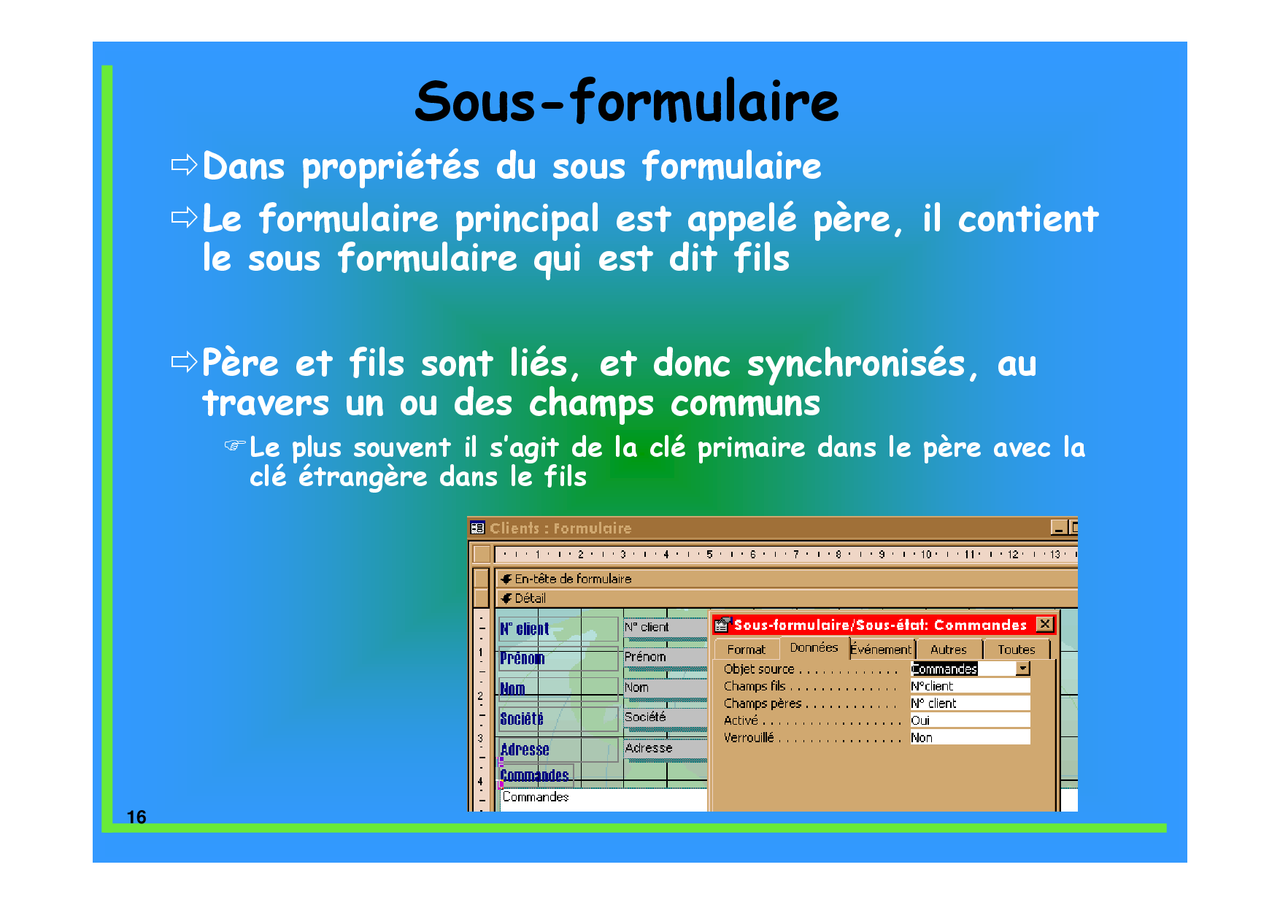Notes Sur Les Formulaires 2° Partie Docsity