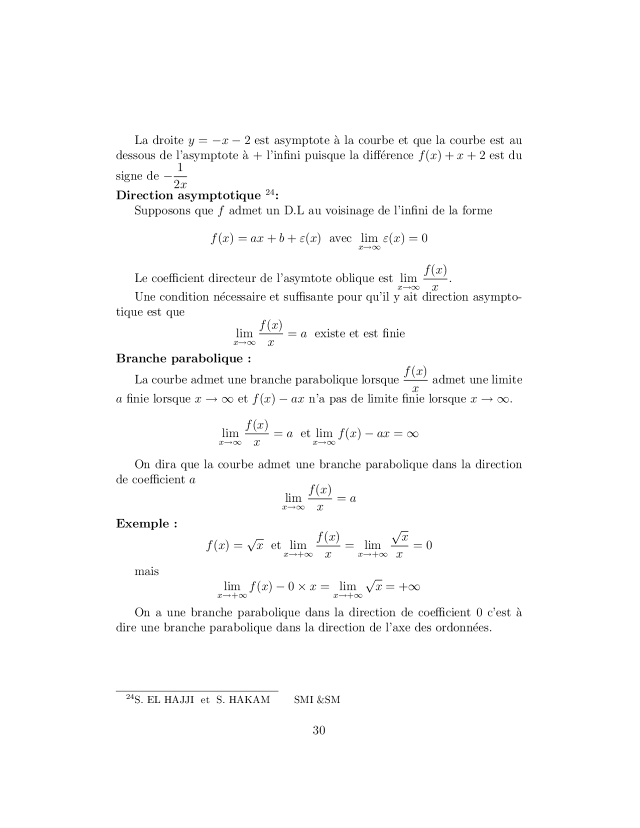 Notes Sur Les Fonctions Réelles à Une Variable Réelle 3° Partie Docsity