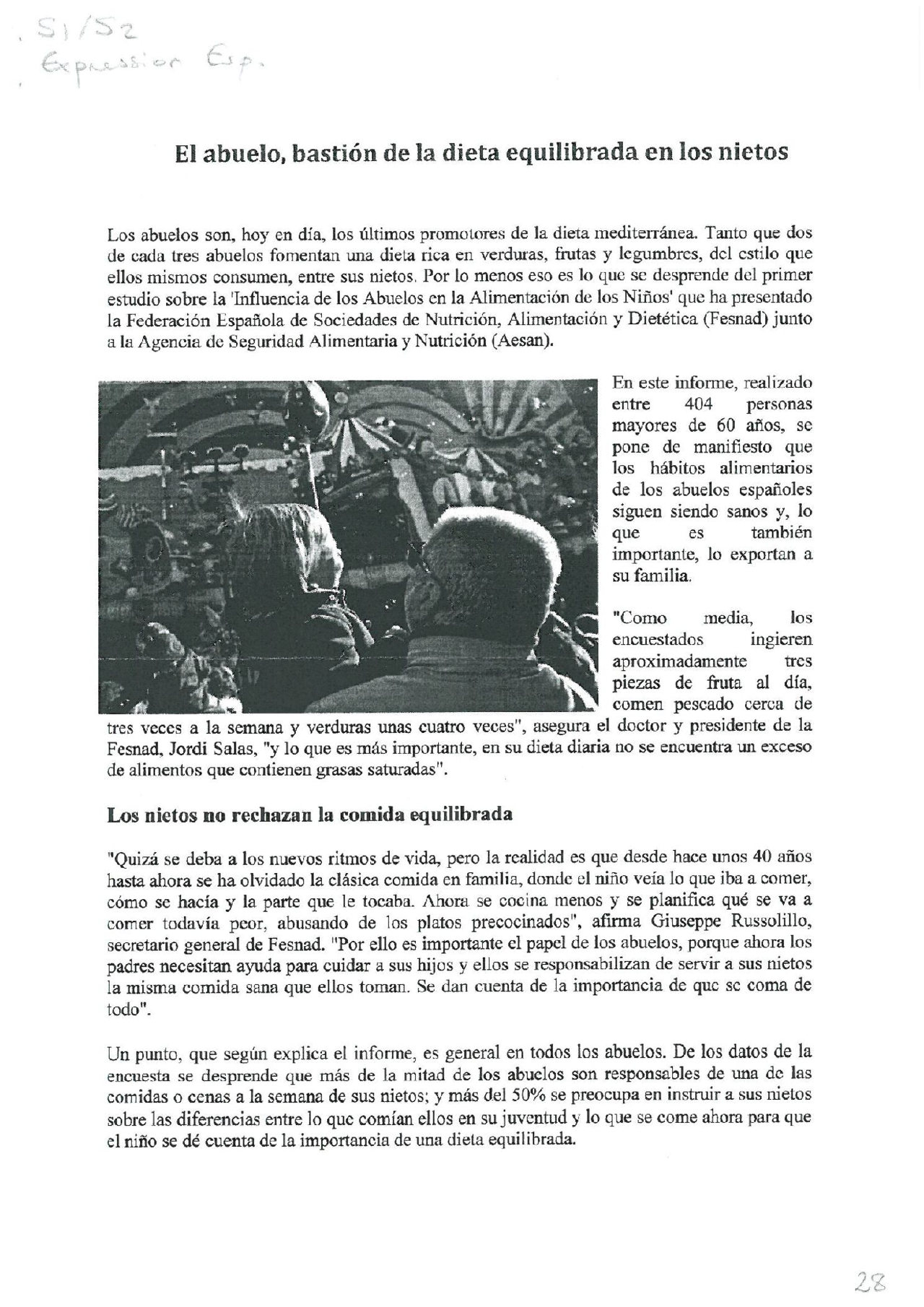 Examen Sur La Grammaire Espagnole 6 Docsity