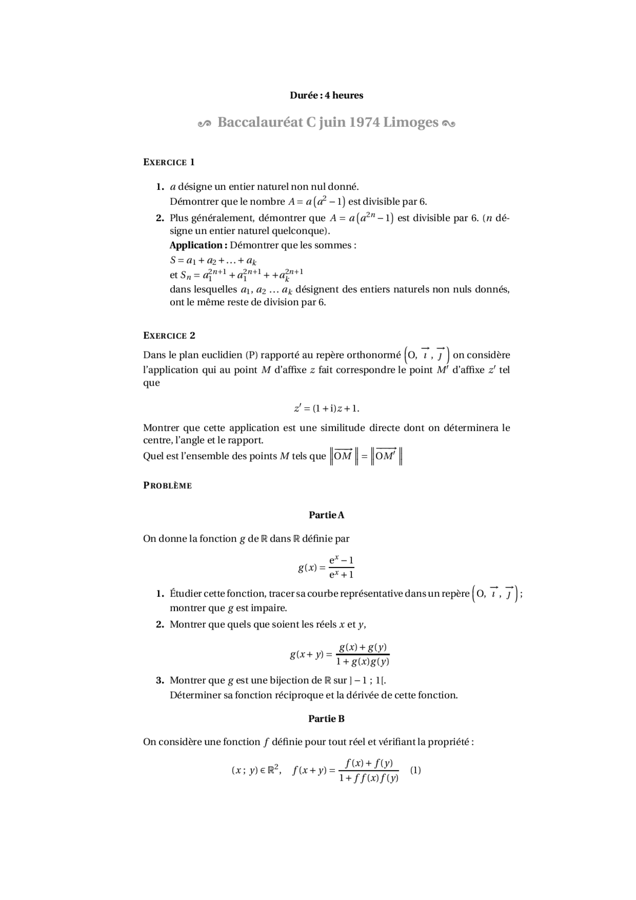 Examen Sur Les Algorithmes 6 Docsity
