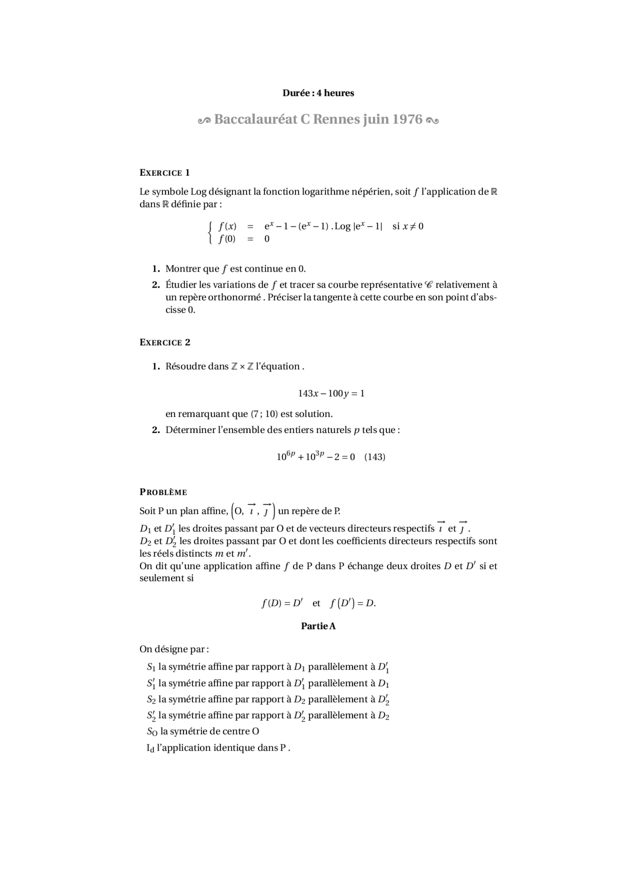 Exercices De Géométrie 10 Docsity