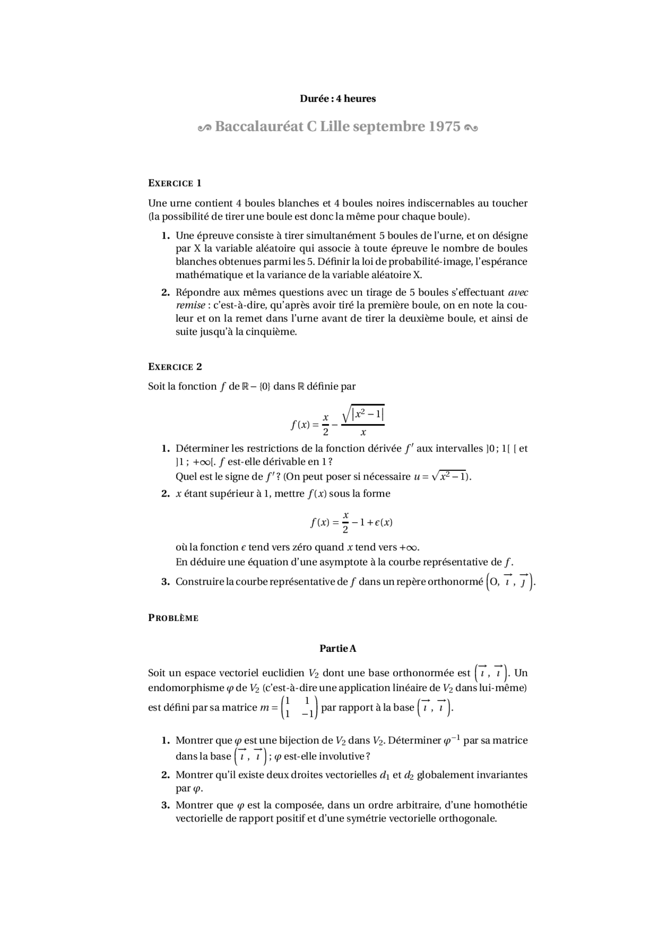Travaux Pratiques Math 3 Docsity