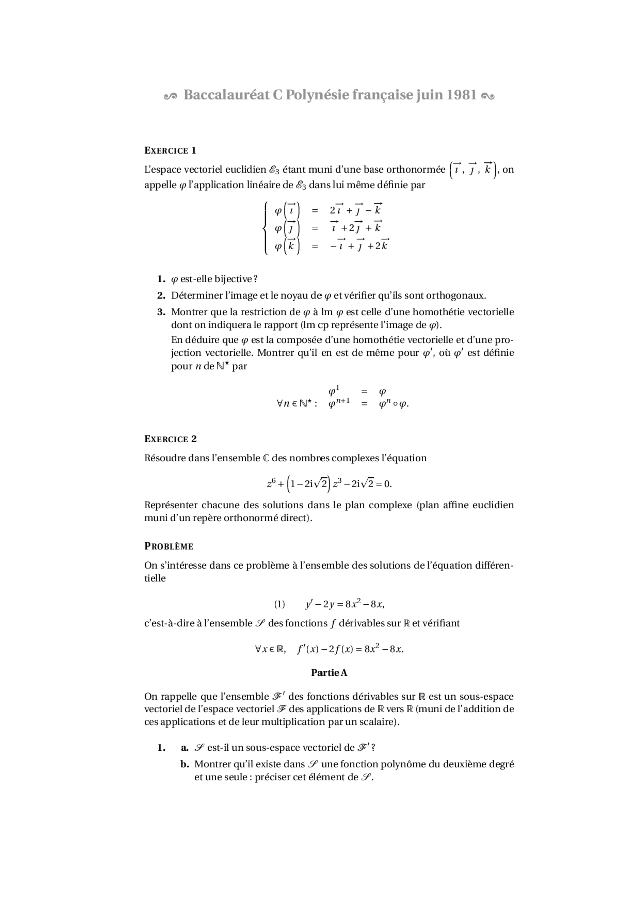 La Modélisation Mathématique Travaux Pratiques 5 Docsity