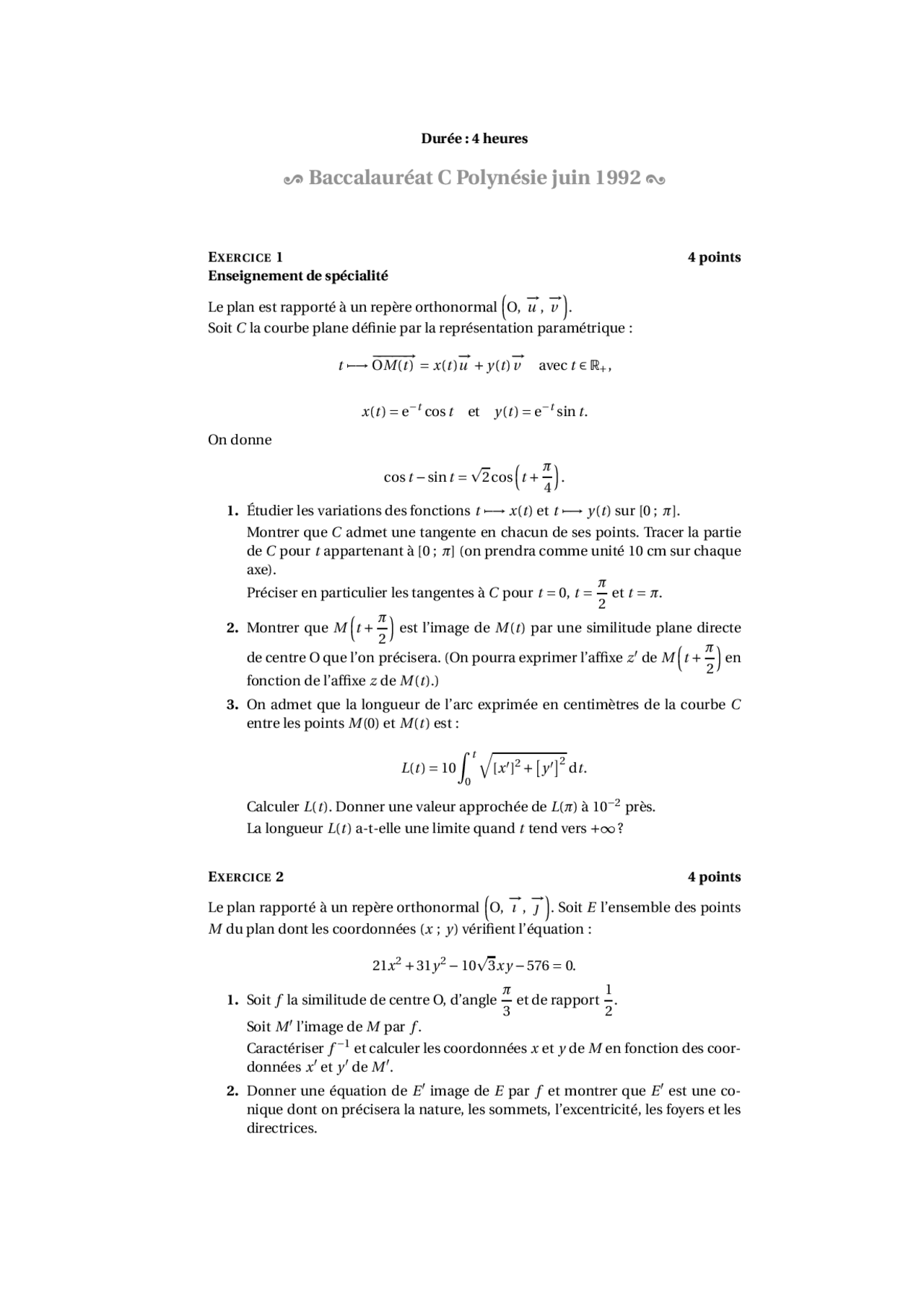 Tp Géométrie Algorithmique 14 Docsity