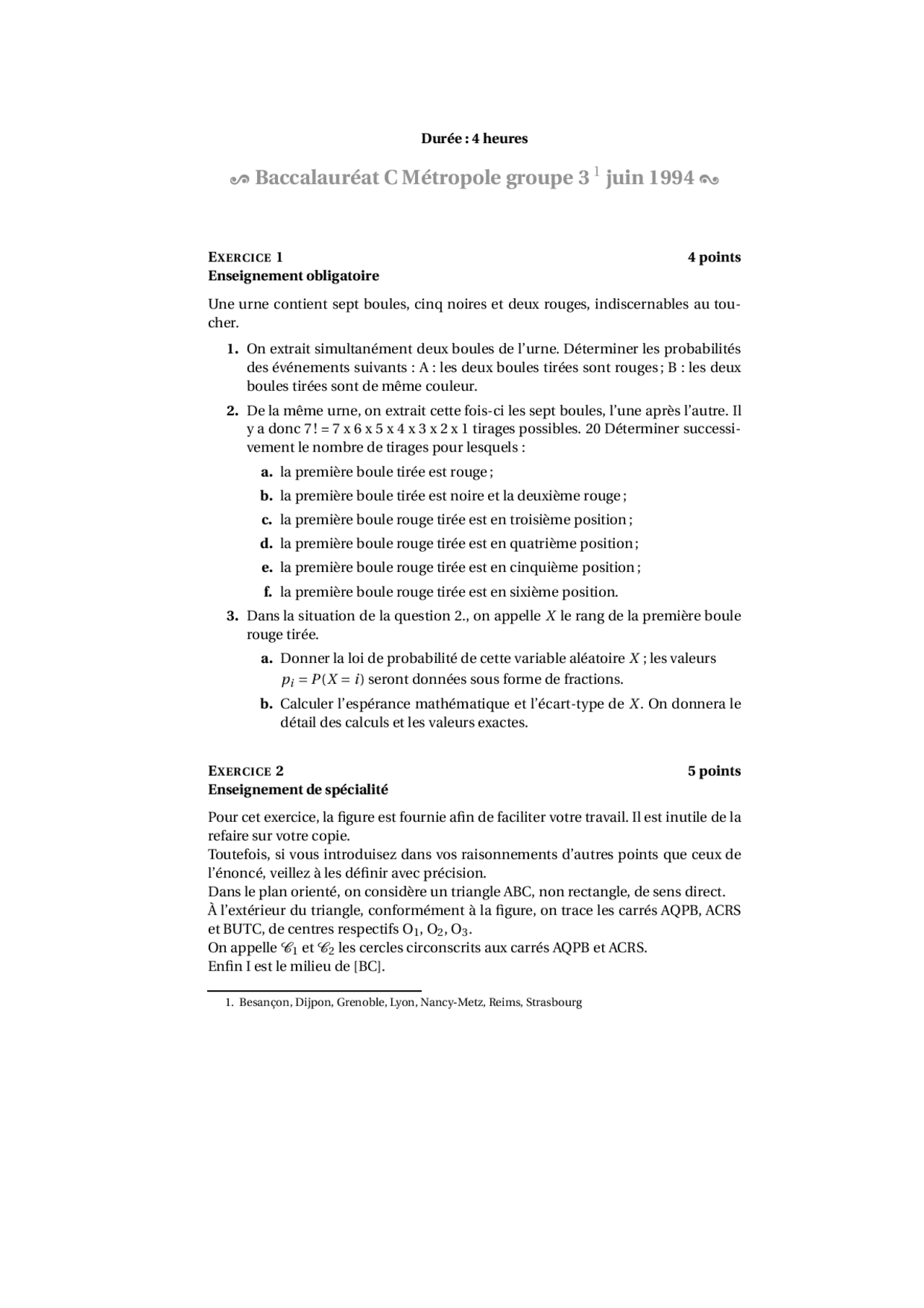Exercices Sur Lanalyse Numérique 8 Docsity