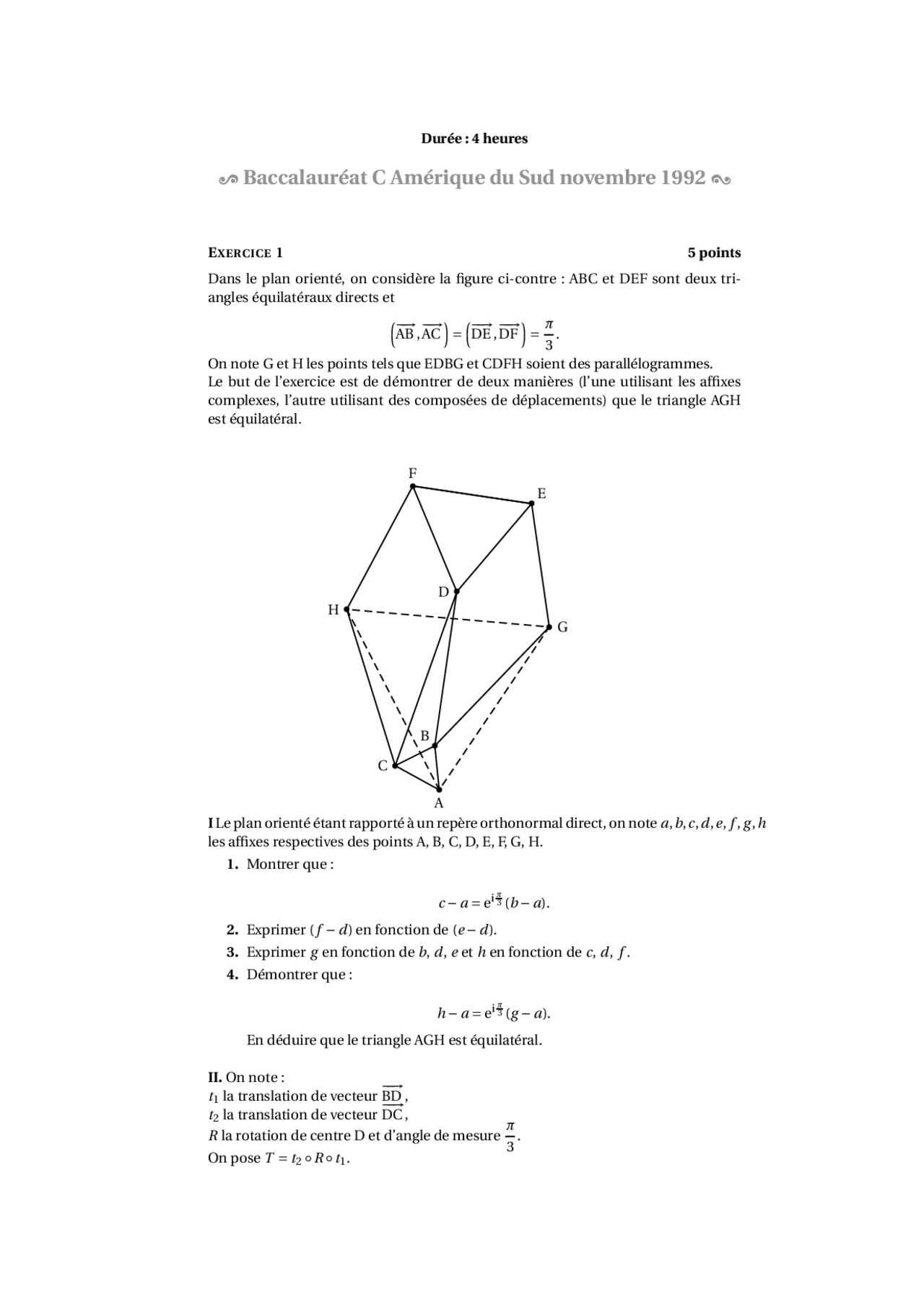 Tp Géométrie Algorithmique 3 Docsity