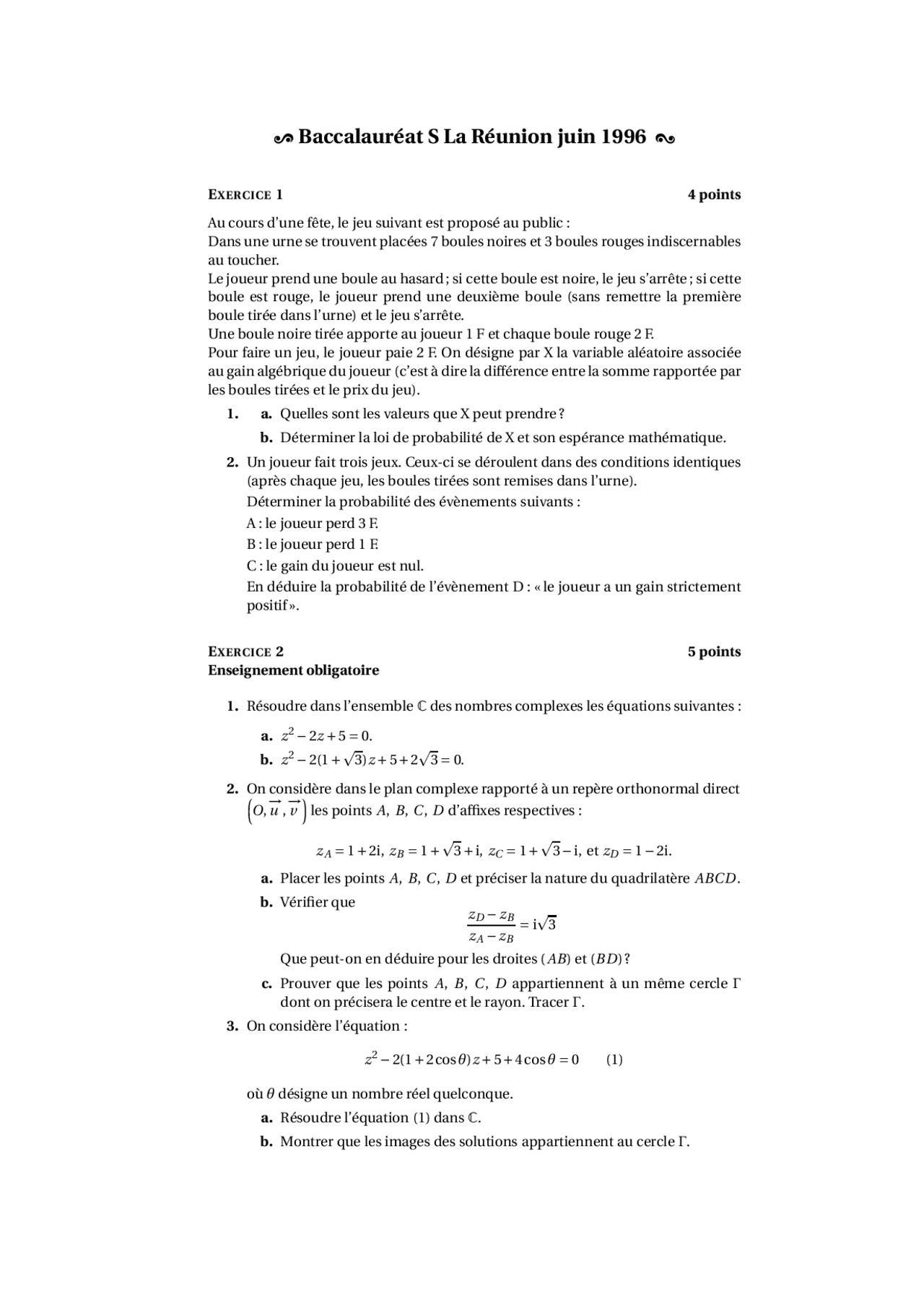 Exercitation Méthodes Danalyse Numérique 8 Docsity