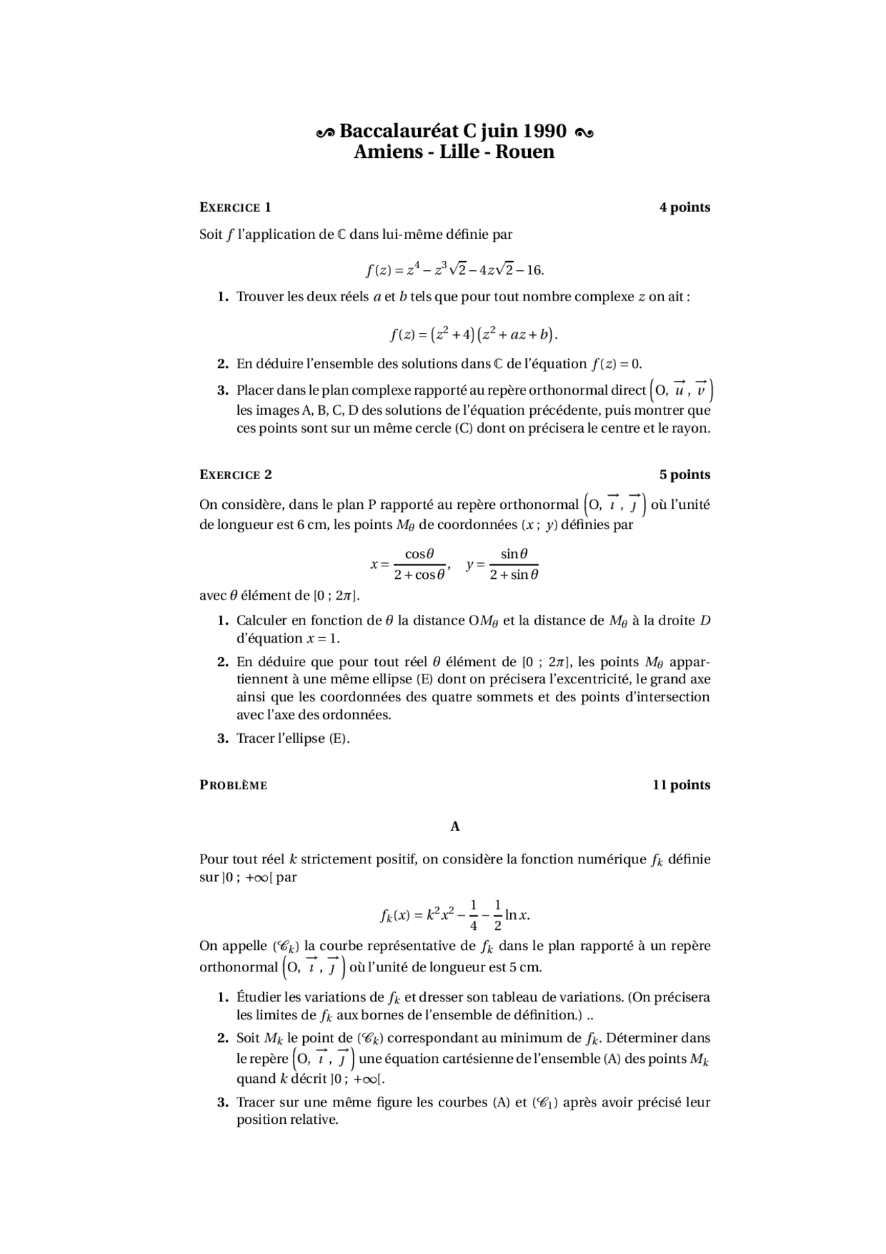 L’excentricité, – travaux pratiques de géométrie algorithmique – 13 - Docsity