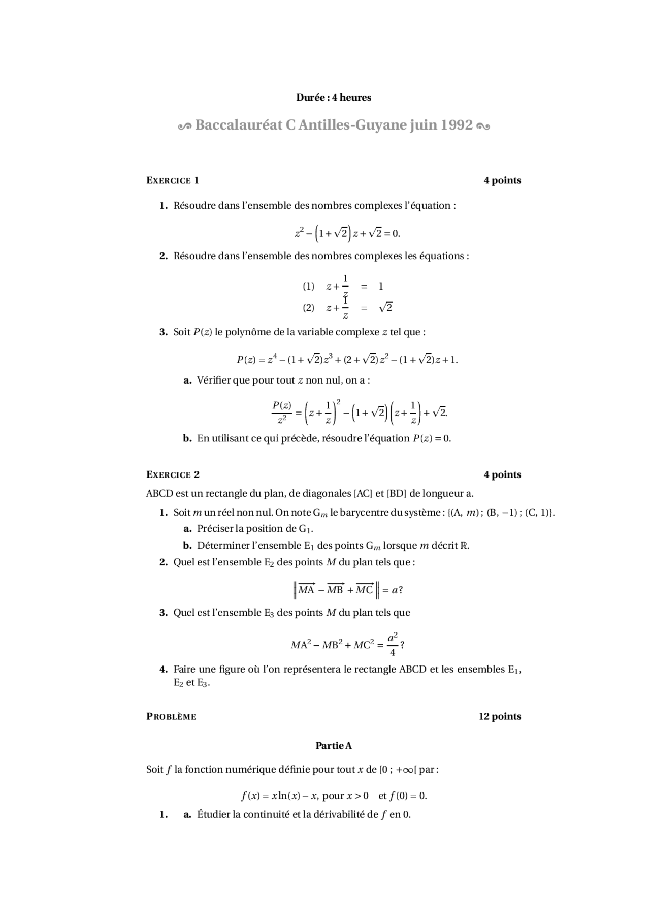 Tp Géométrie Algorithmique 4 Docsity