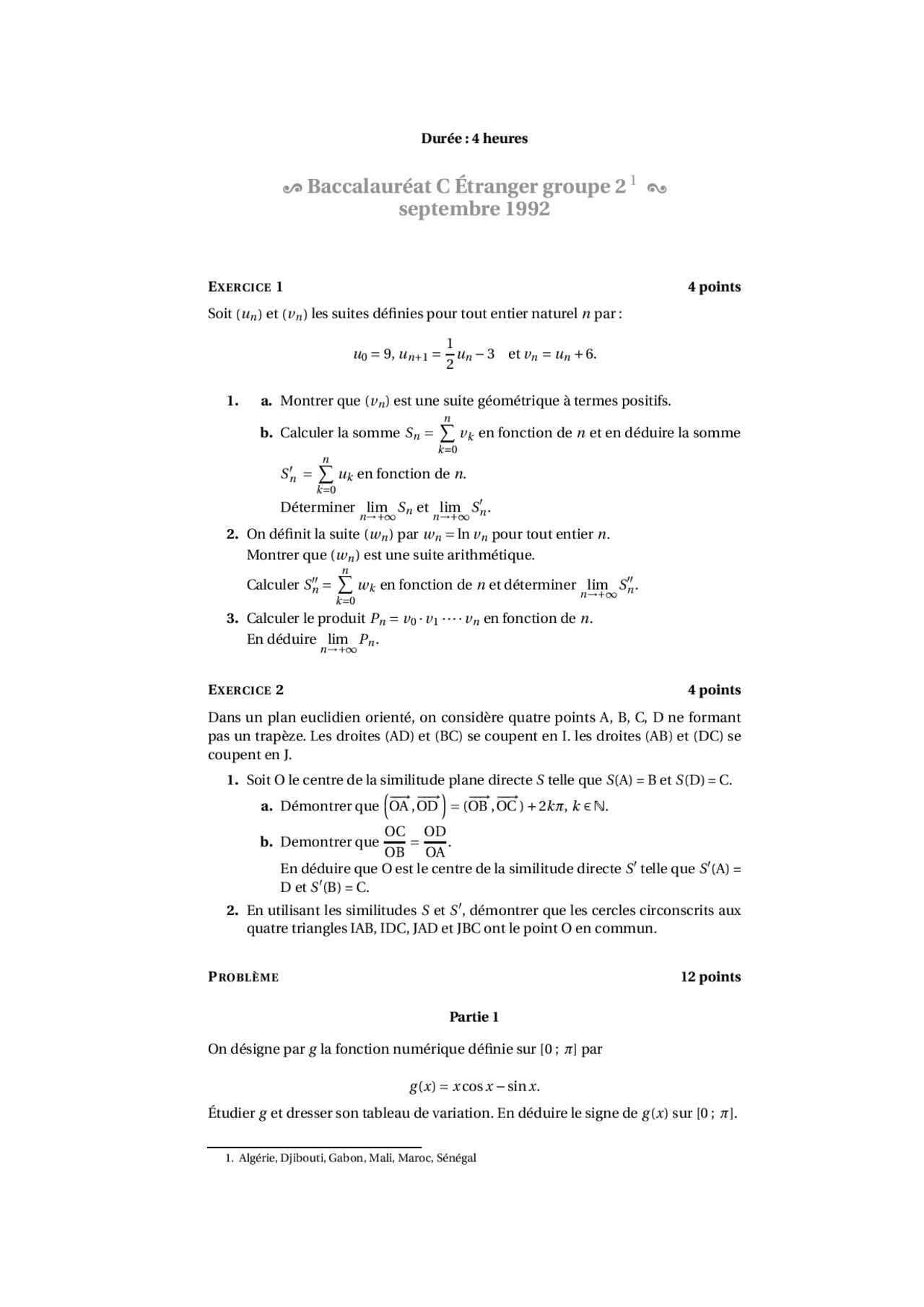 Tp Géométrie Algorithmique 1 Docsity