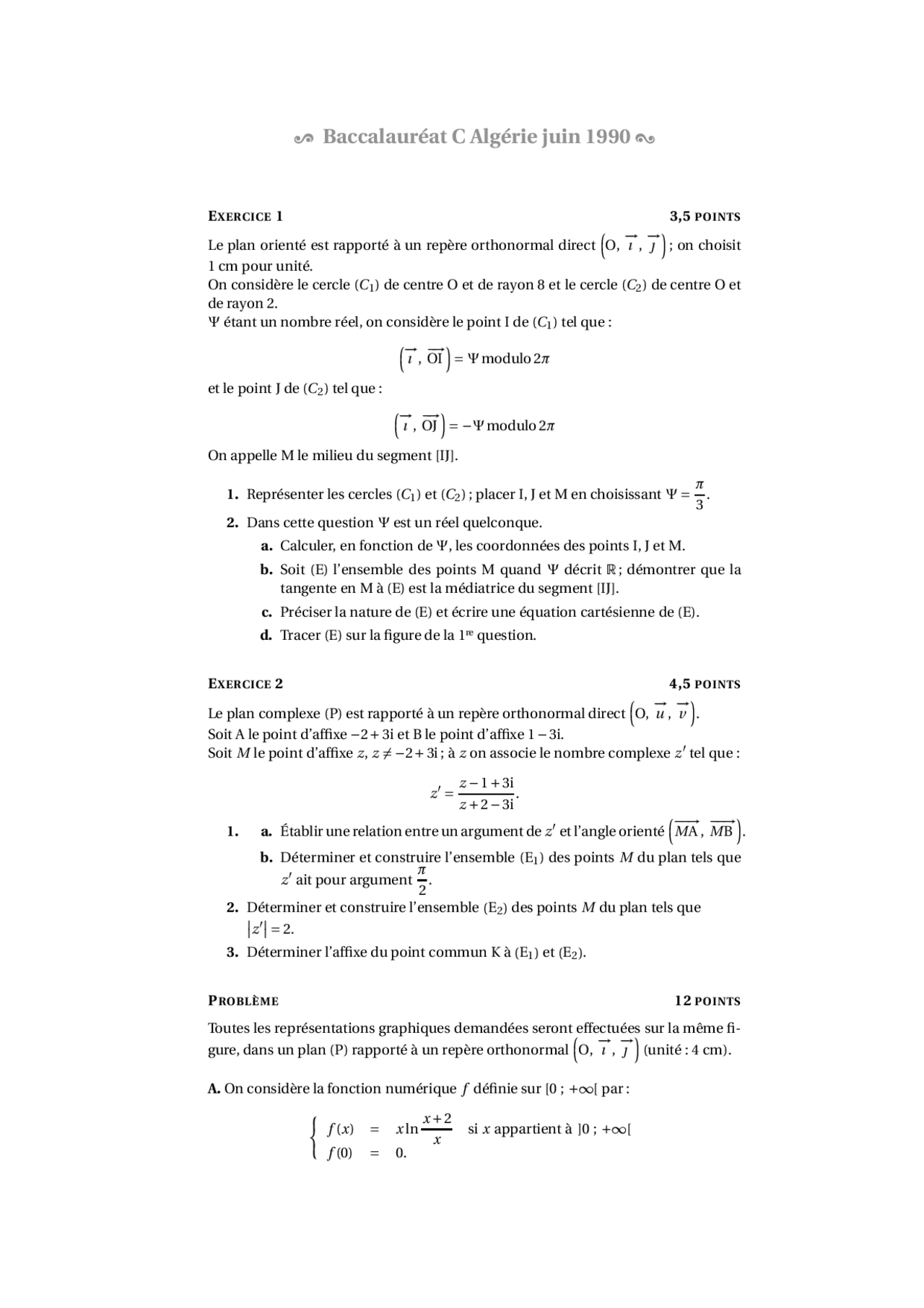 Le milieu du segment – travaux pratiques de géométrie algorithmique – 2 | Exercices Géométrie ...