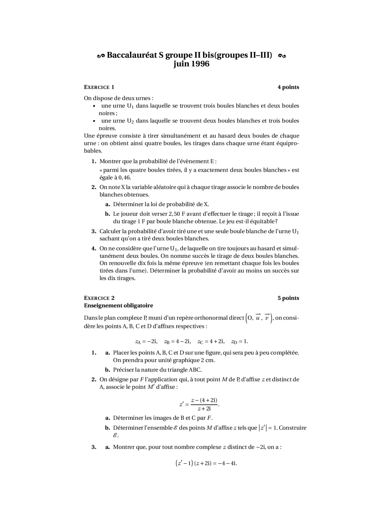 Exercitation Méthodes Danalyse Numérique 7 Docsity