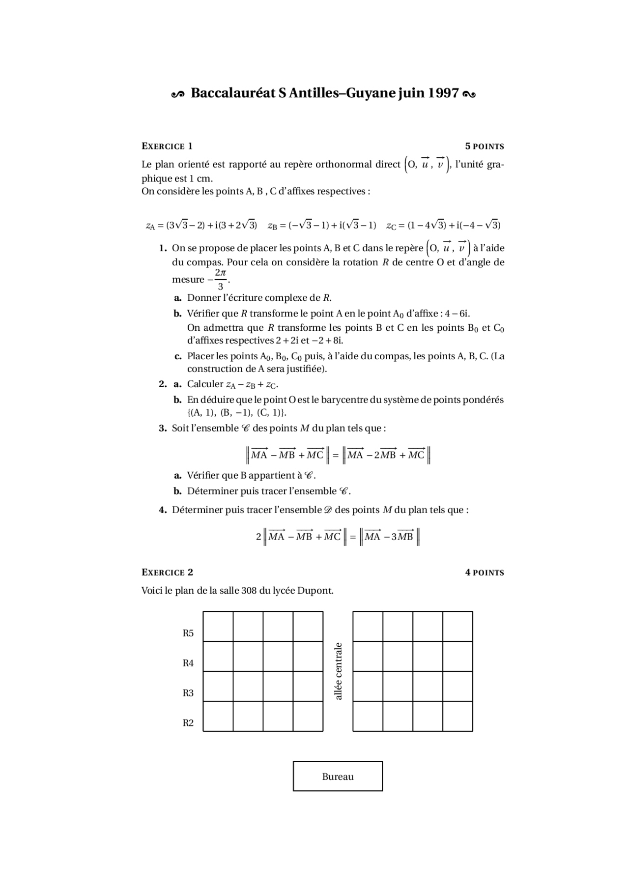 Les Méthodes Danalyse Numérique Exercice 3 Docsity