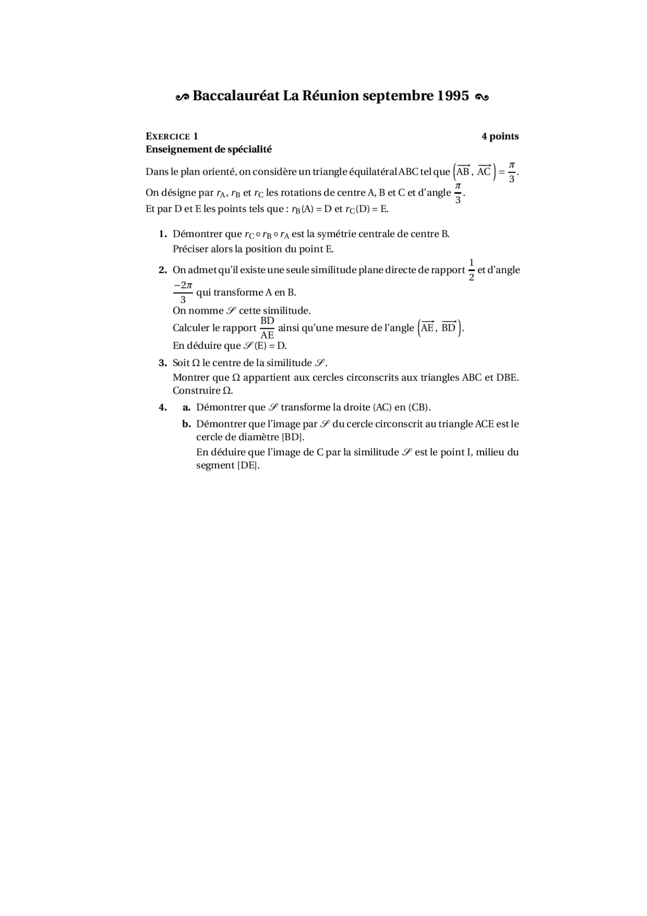 Exercitation Méthodes Danalyse Numérique 9 Docsity