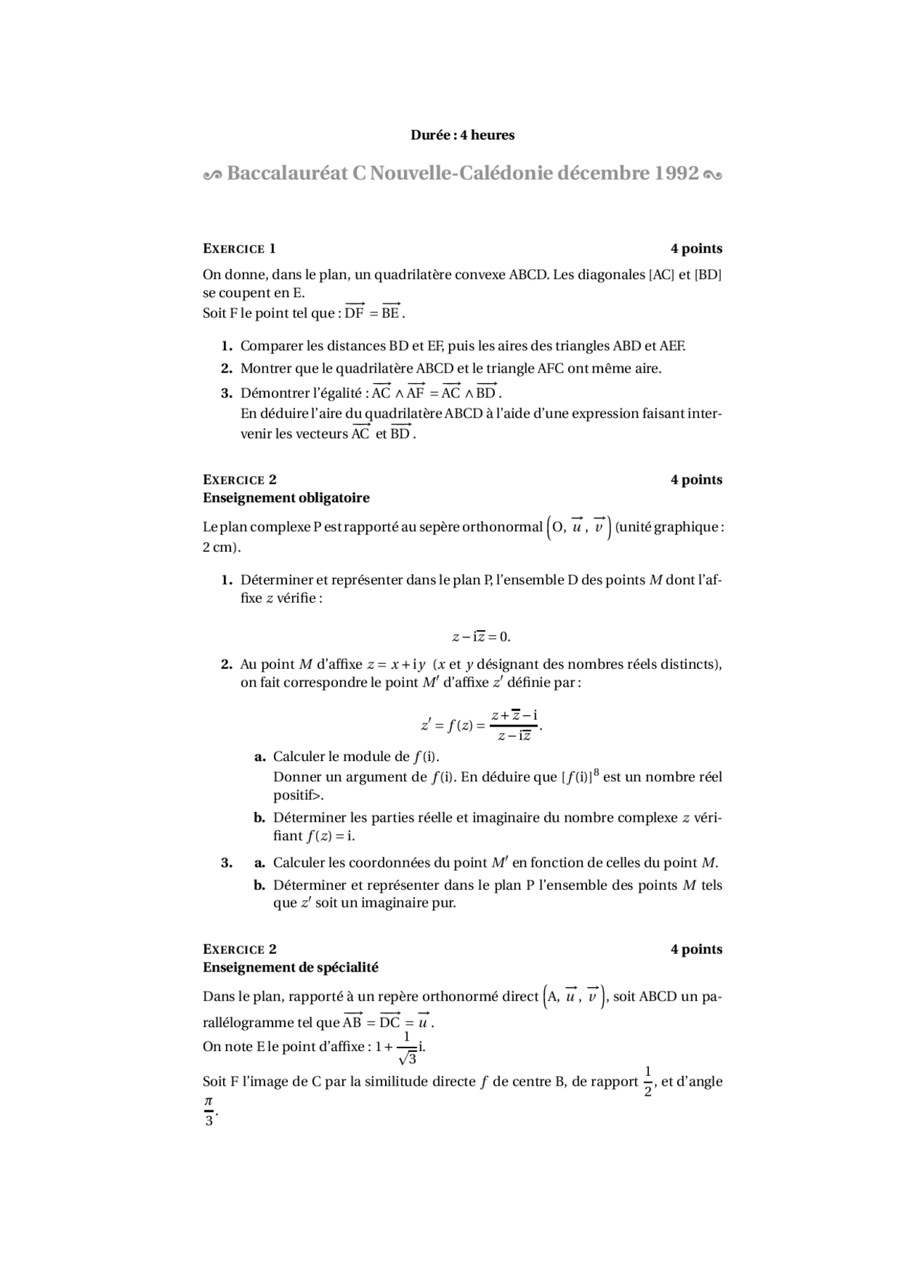 Tp Géométrie Algorithmique 13 Docsity