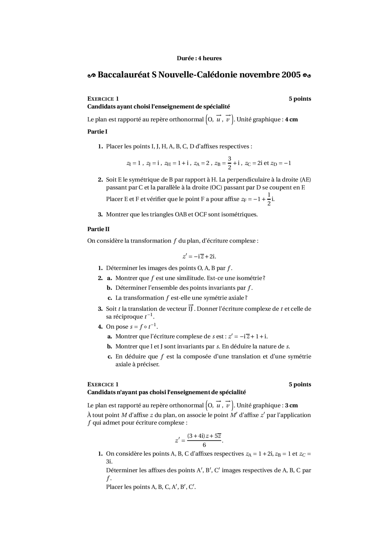 Correction des travaux pratiques en algorithmique – 12 - Docsity