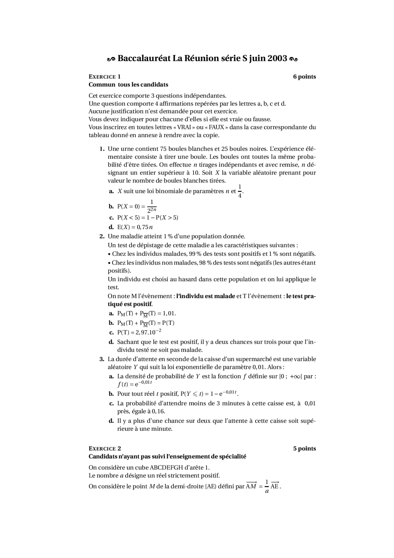 Exercices De Modélisation Mathèmatique Correction 17 Docsity
