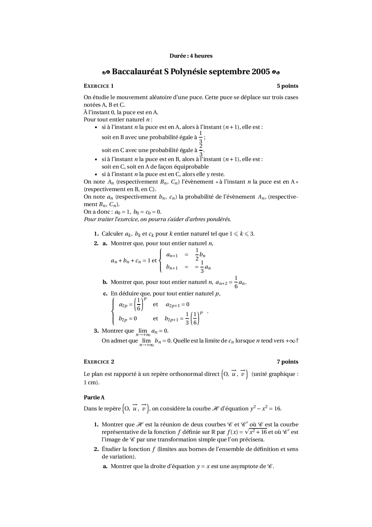 Correction des travaux pratiques en algorithmique – 14 - Docsity