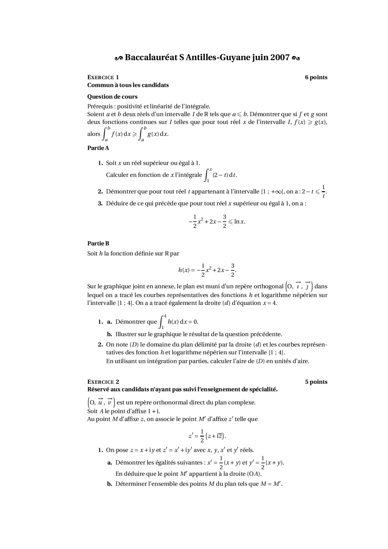 Correction Examen Géométrie Algorithmique 4 Docsity