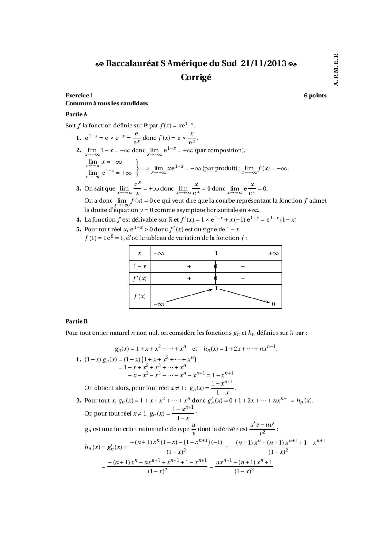 Géométrie algorithmique - exercitation sur la fonction définie - Docsity