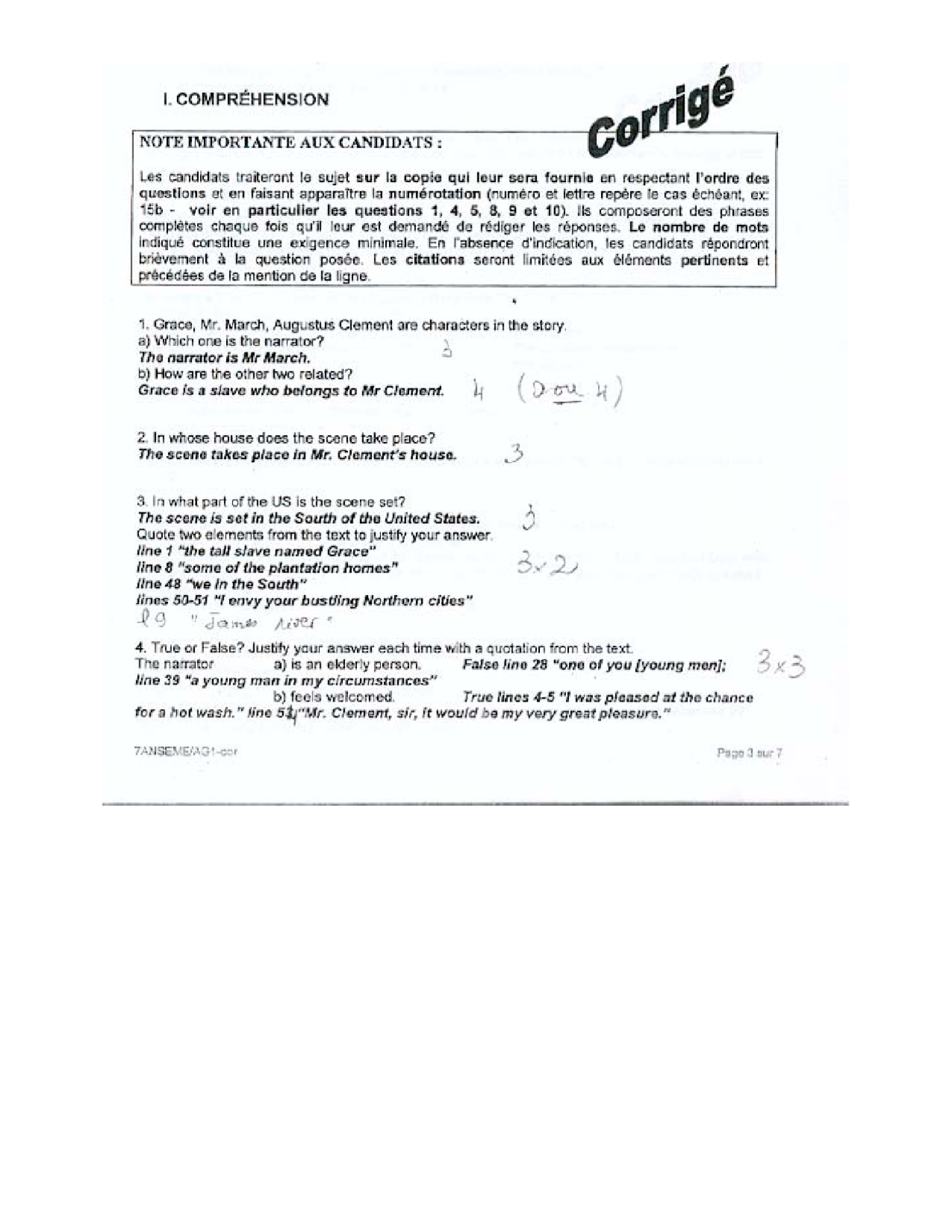 Exercices Langue Anglaise 14 Docsity