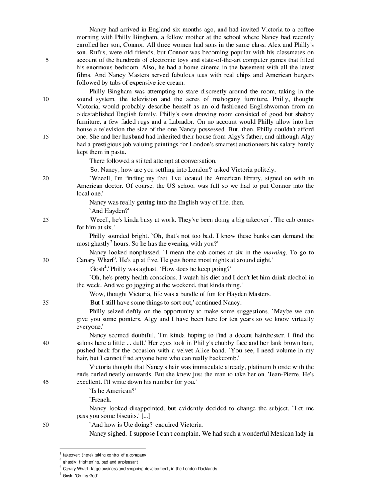 Exercices Langue Anglaise 17 Docsity